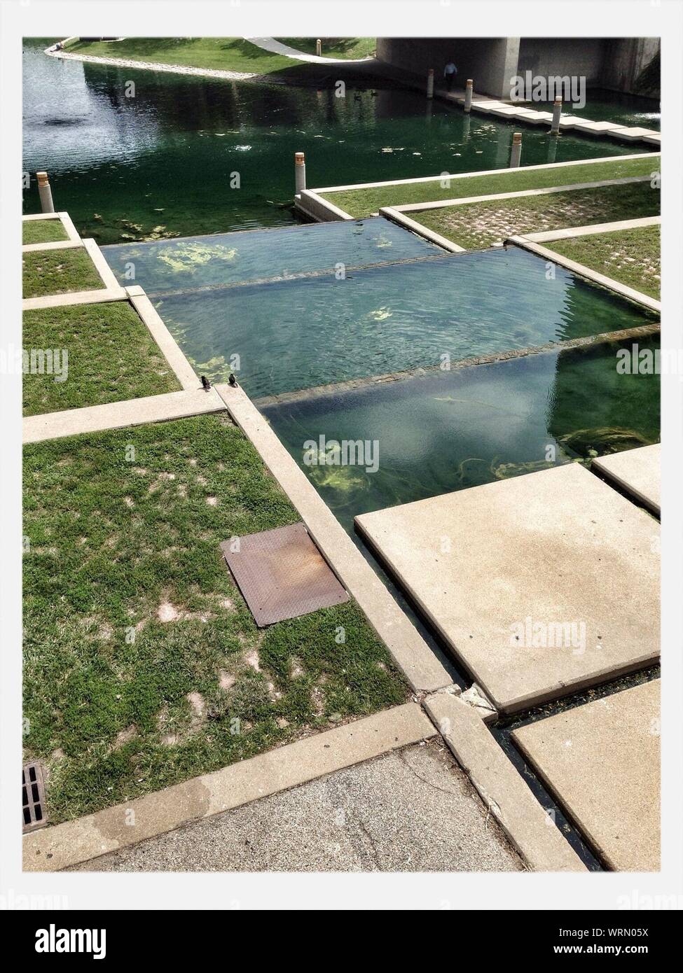 Elevated garden pond hi-res stock photography and images - Alamy