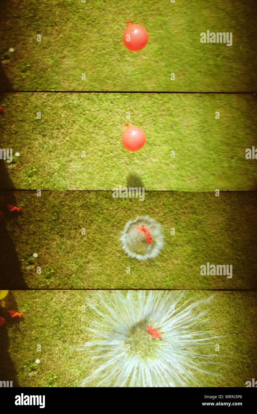 Breaking balloons hi-res stock photography and images - Alamy