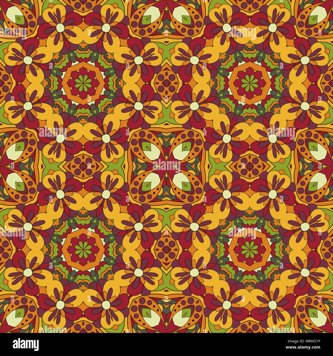 Mandala. Oriental pattern. Traditional seamless ornament. Turkey, Egypt ...