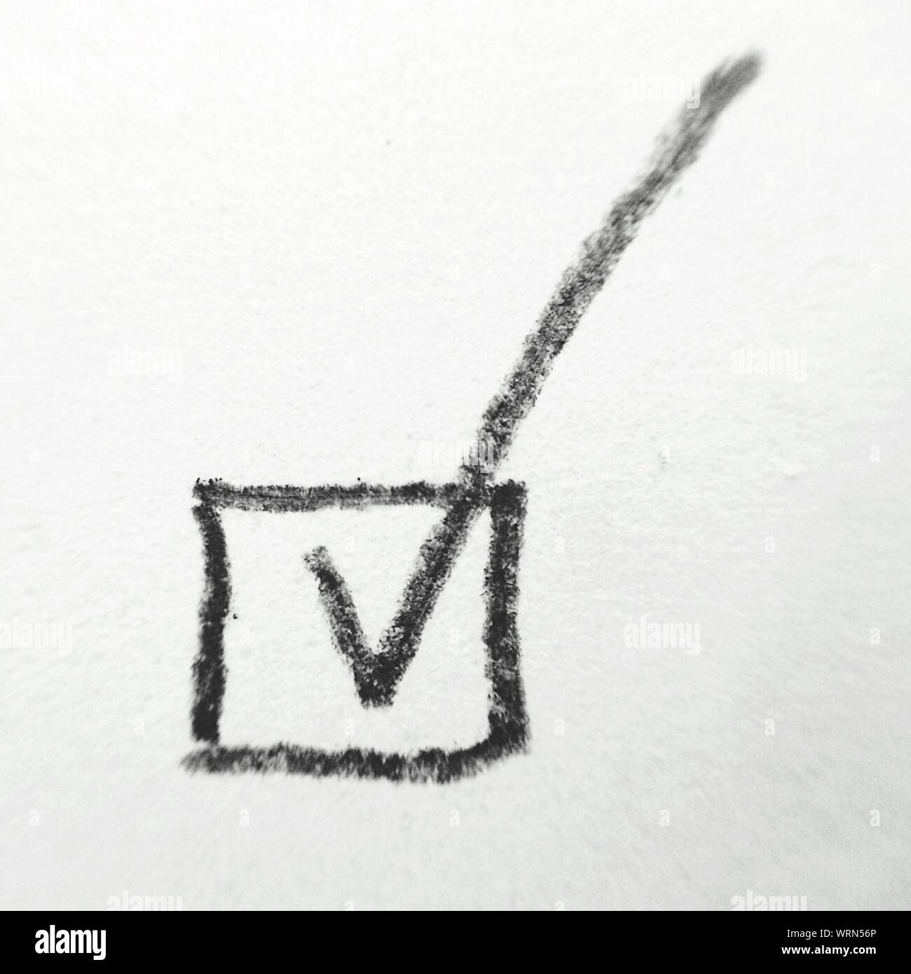 Check box icon hi-res stock photography and images - Alamy