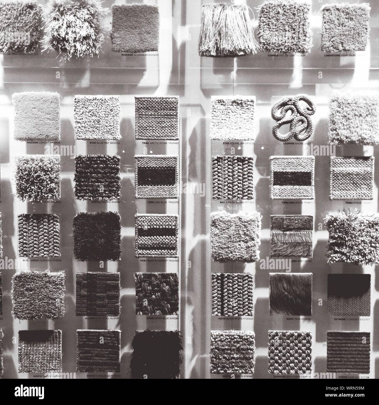 Carpet samples hi-res stock photography and images - Alamy