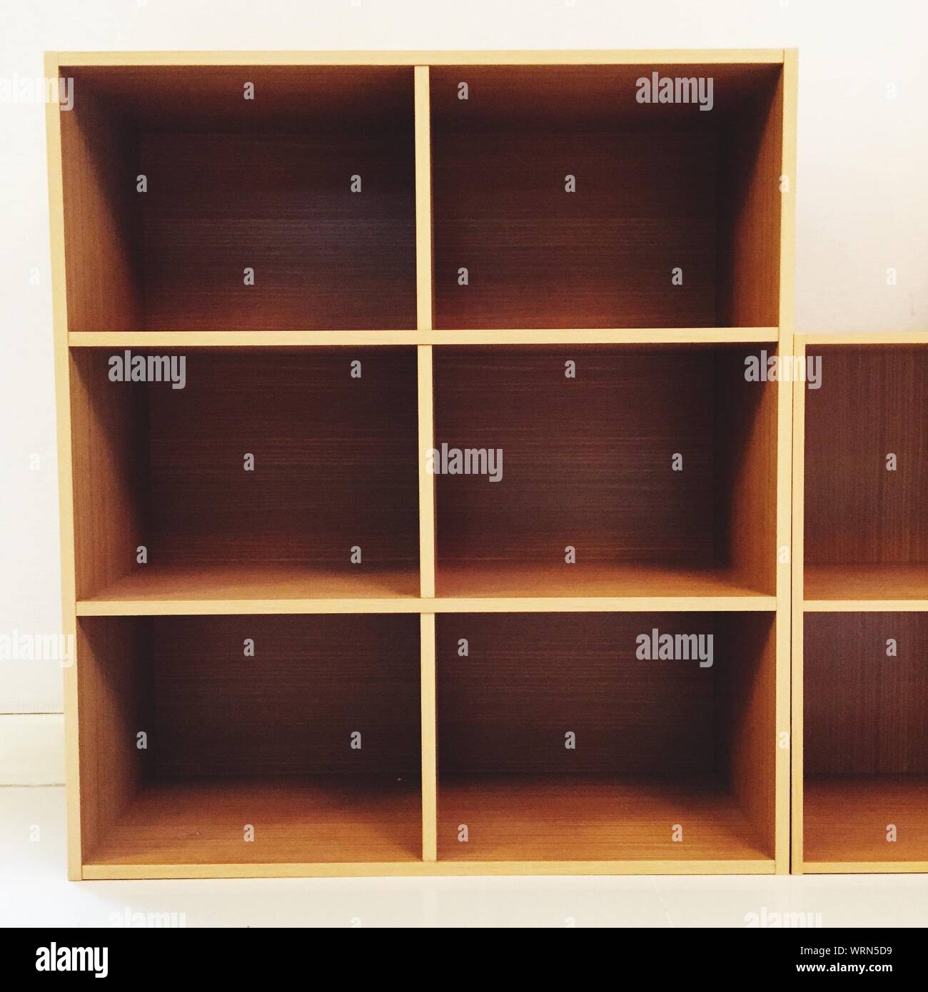 Empty wooden cabinet hi-res stock photography and images - Alamy