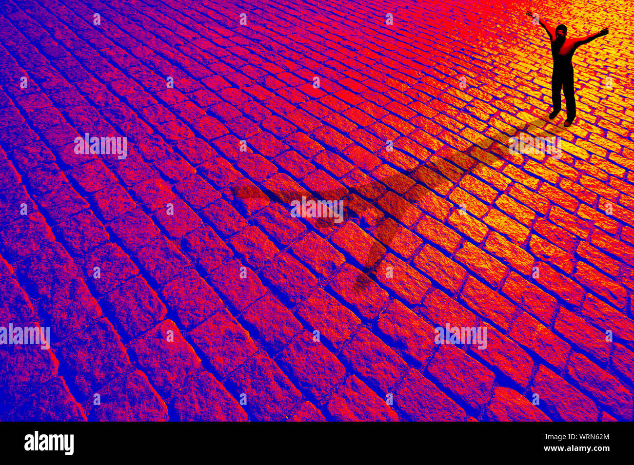 Shadow illustration of person hi-res stock photography and images - Alamy