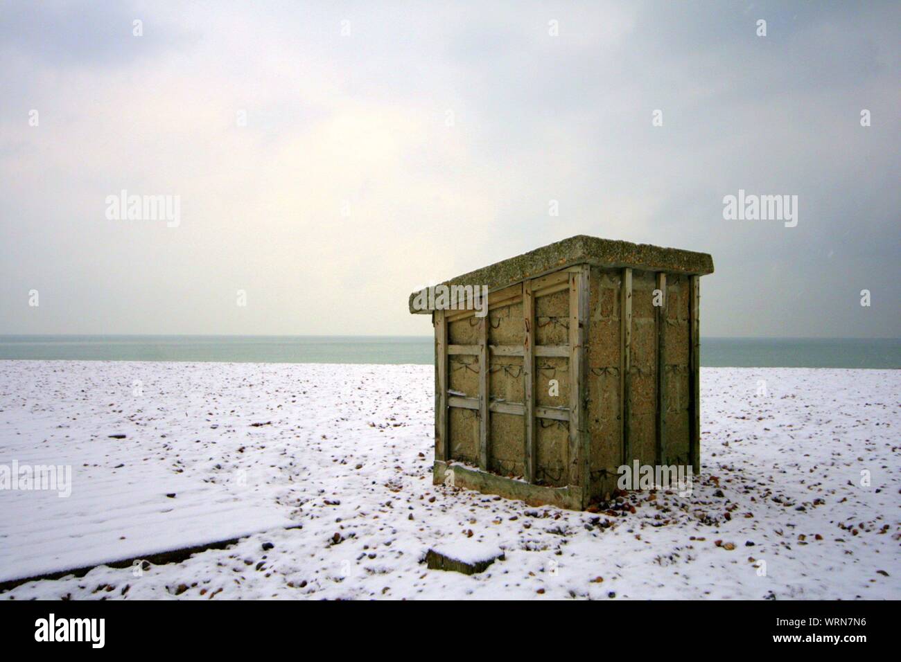 Concrete Structure On Beach High Resolution Stock Photography and ...