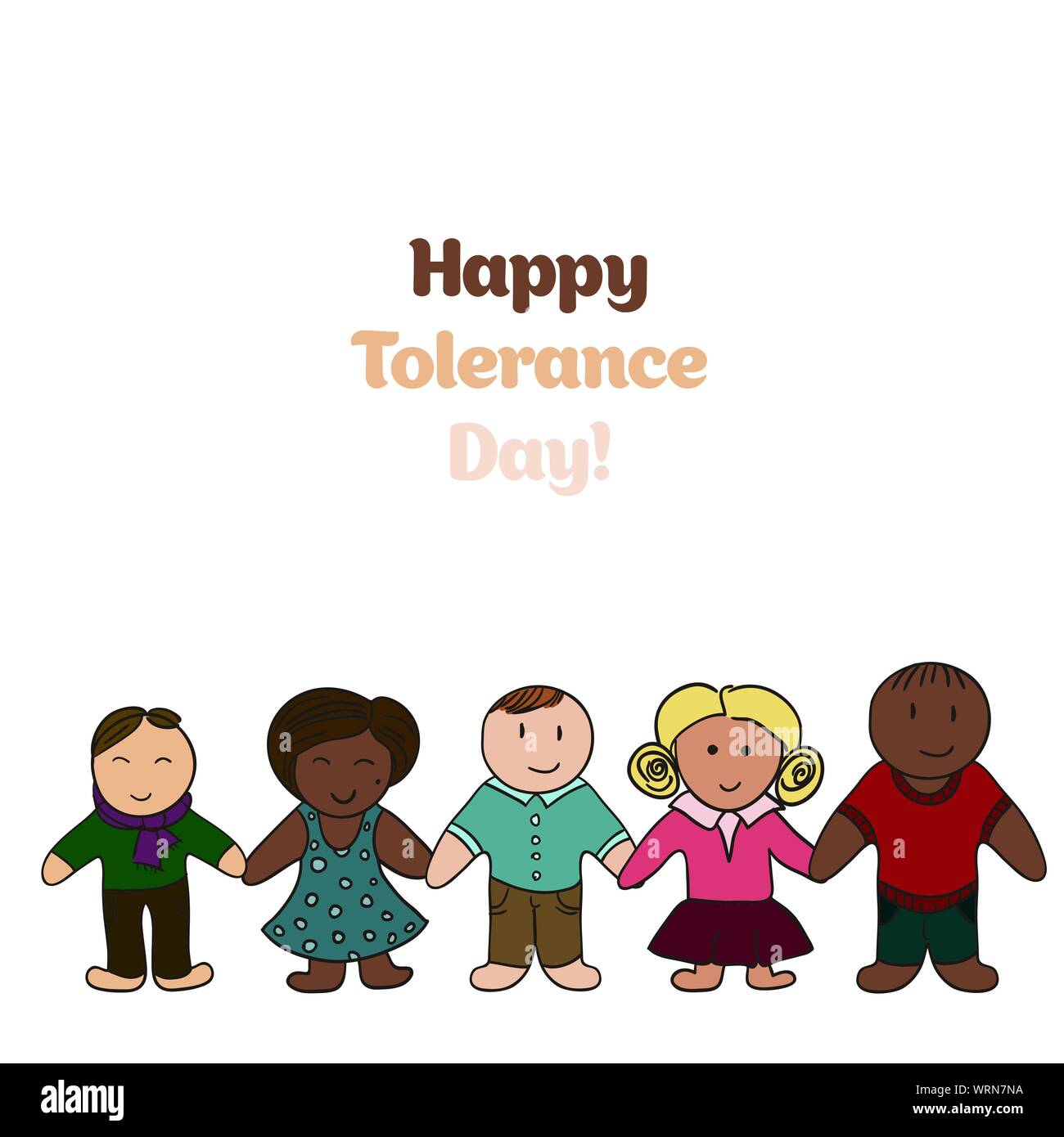 International Day for Tolerance. Bright picture. Picture for your ...