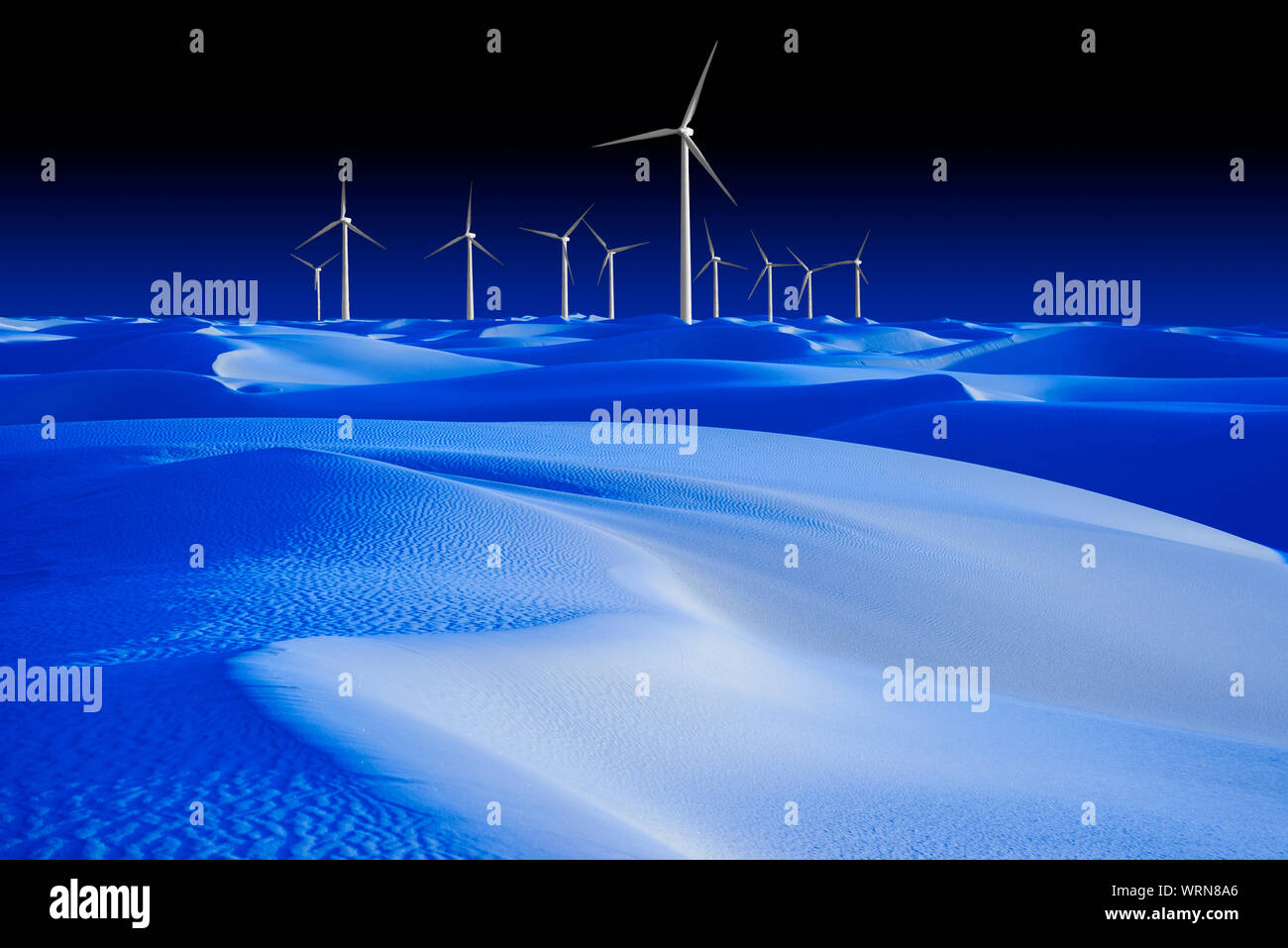 Sand wind turbine hi-res stock photography and images - Alamy