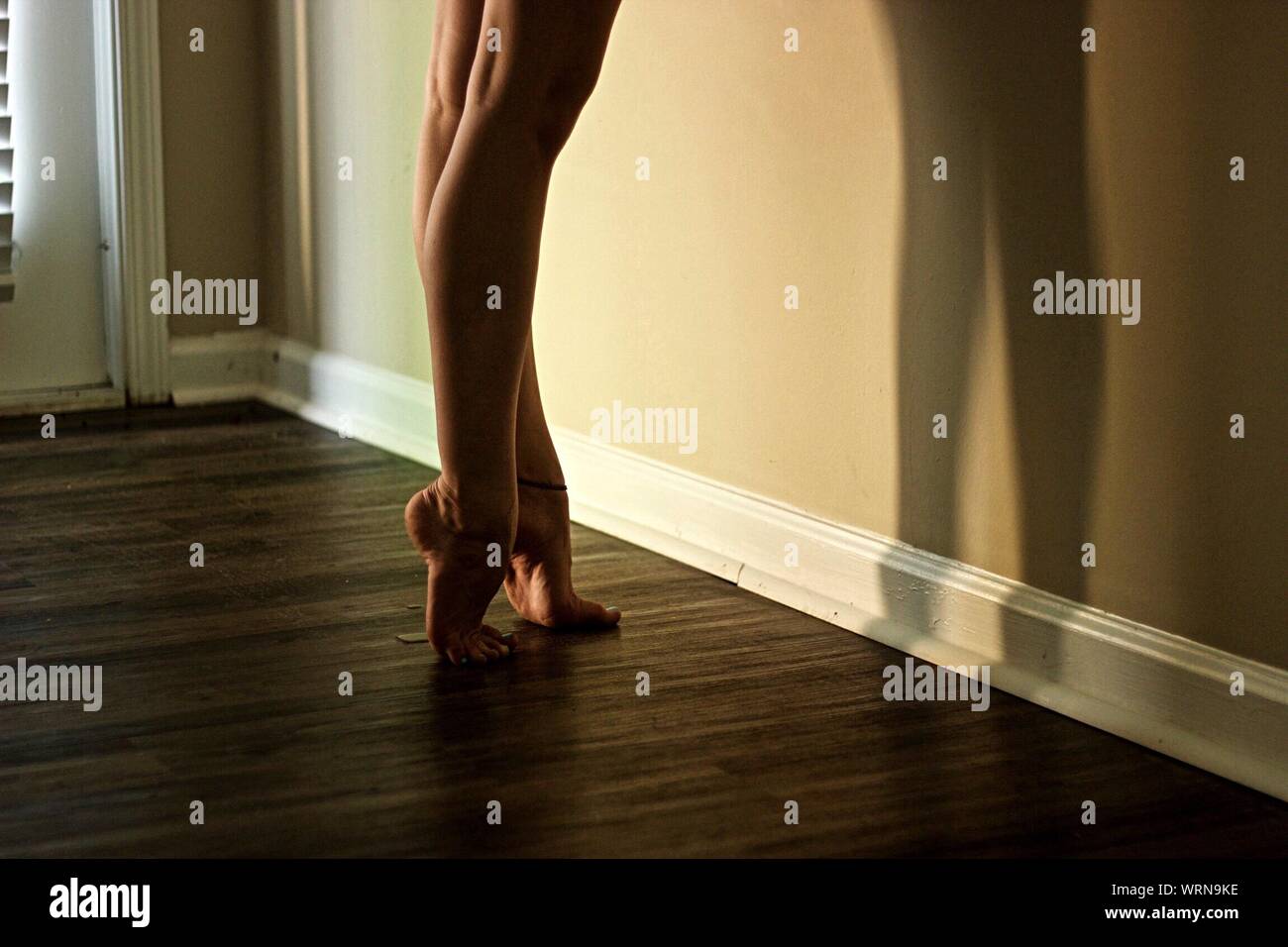 Tiptoeing High Resolution Stock Photography and Images - Alamy