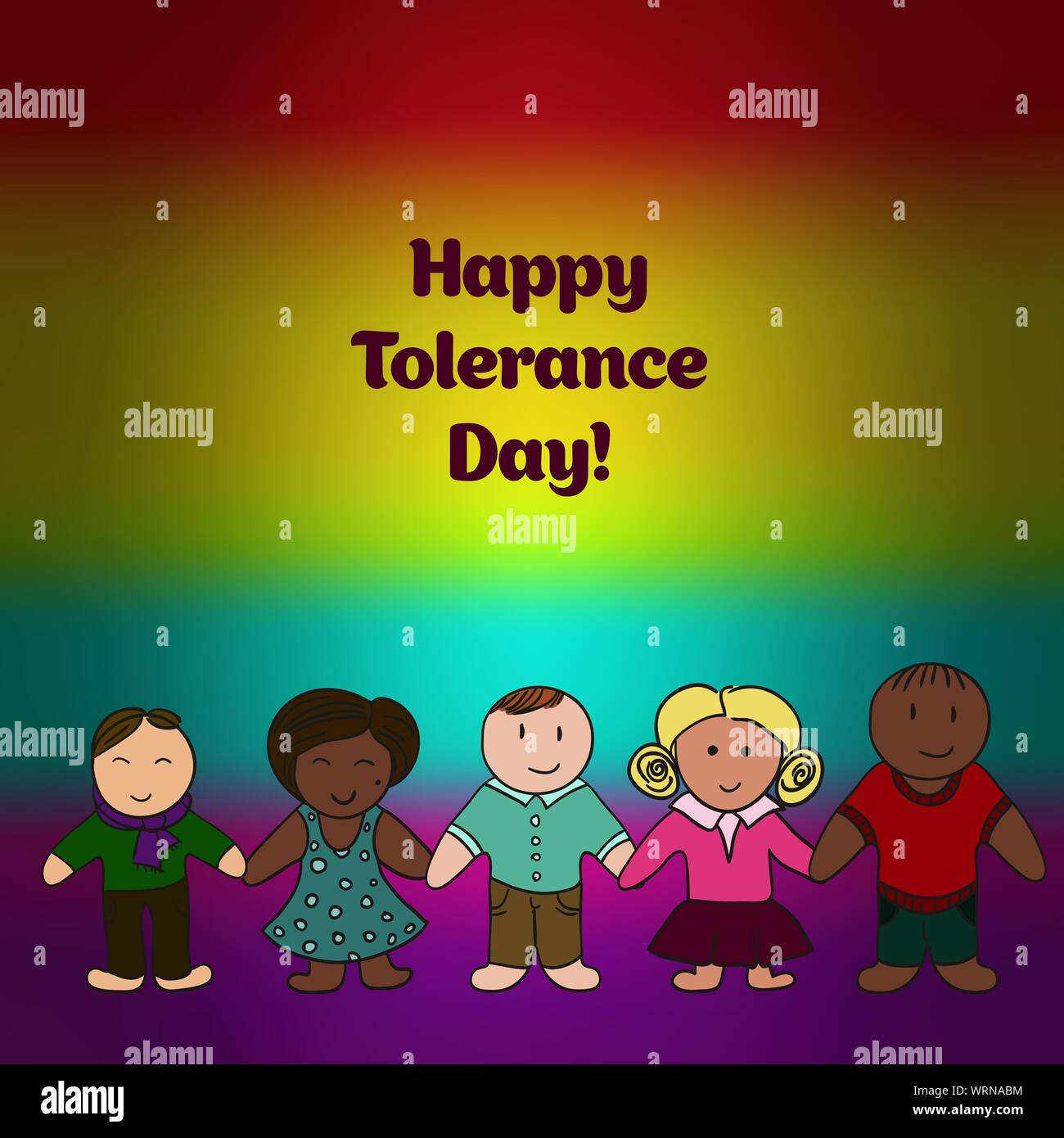 International Day for Tolerance. Bright picture. Picture for your ...