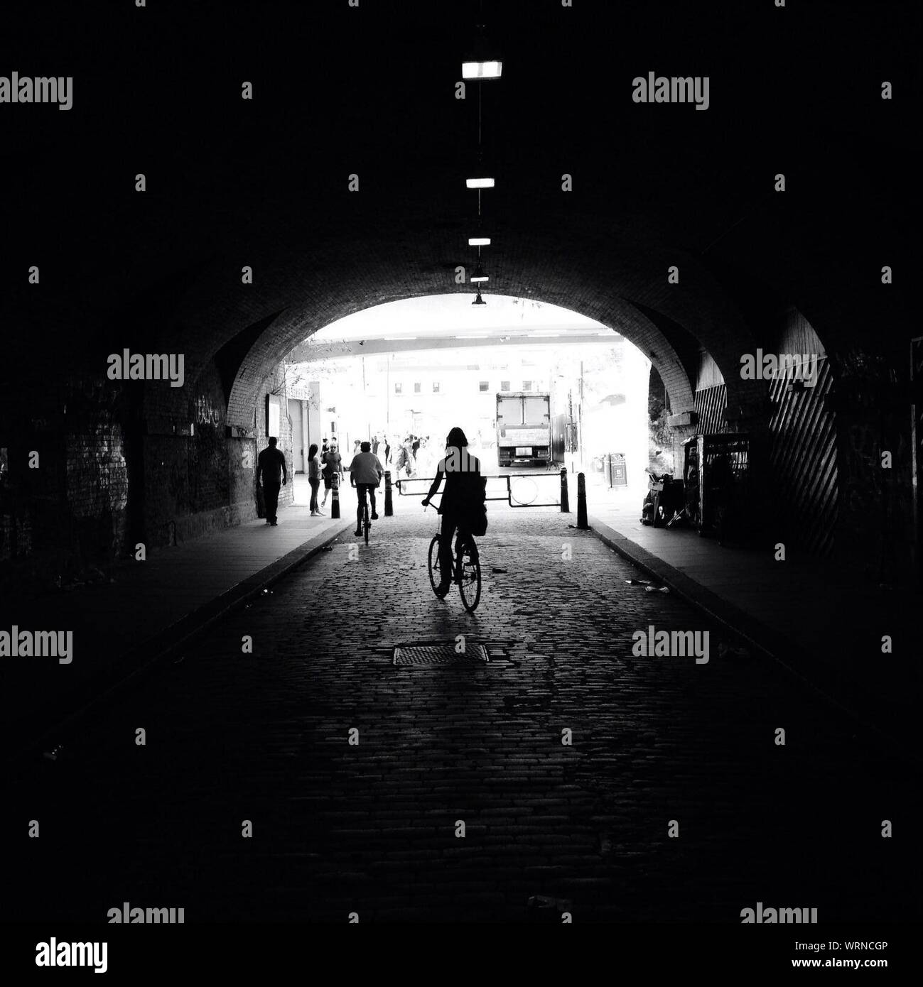 Biker Tunnel High Resolution Stock Photography and Images - Alamy