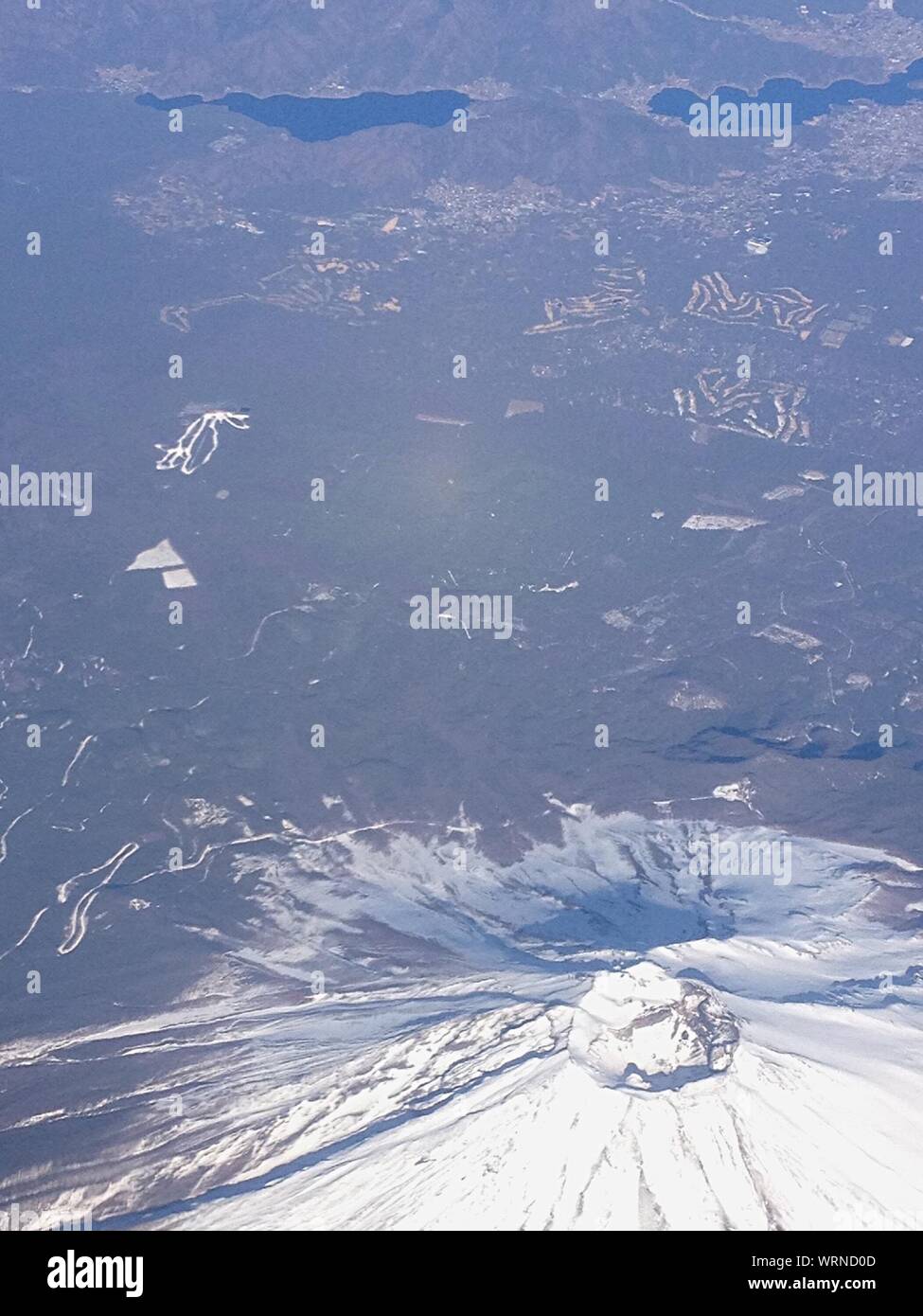 Mt fuji aerial view hi-res stock photography and images - Alamy