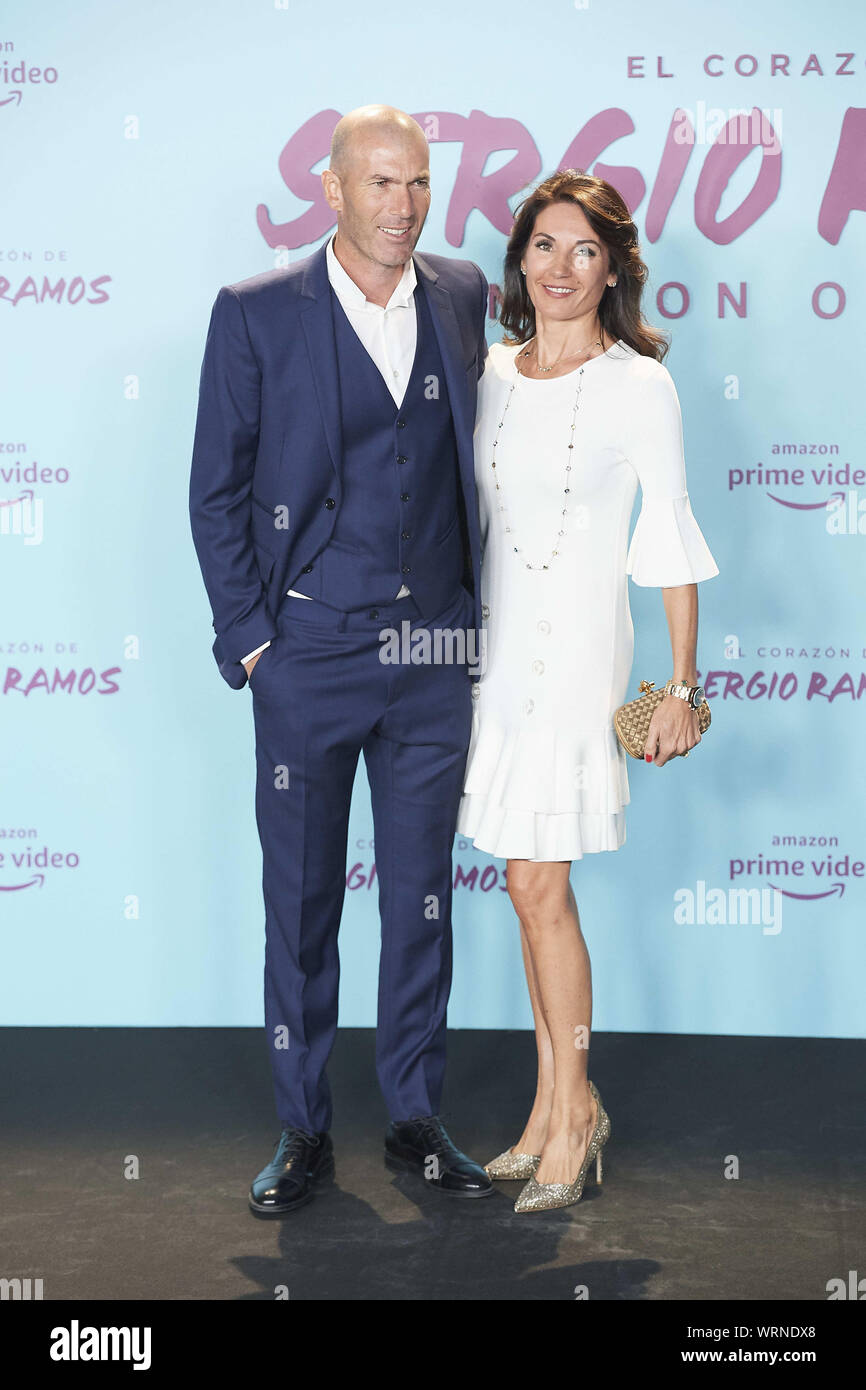 September 10, 2019, Madrid, Madrid, Spain: Zinedine Zidane â€˜Zizouâ ...