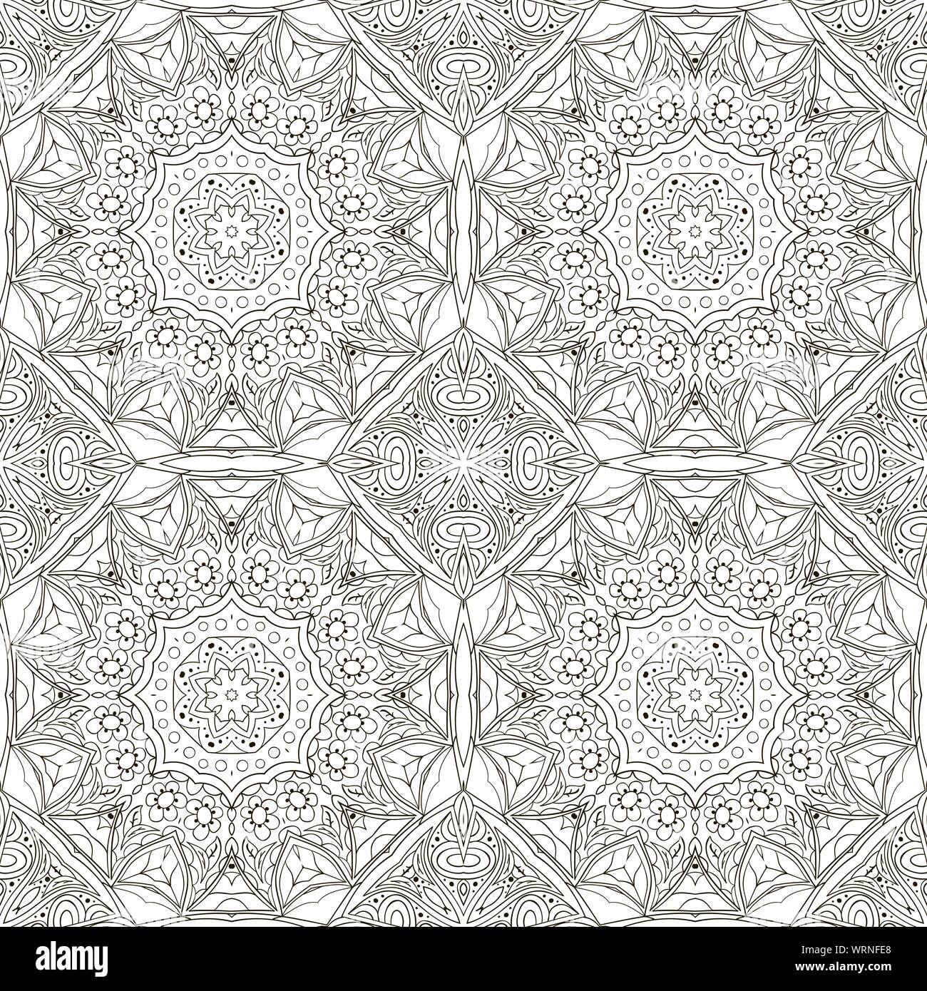 Seamless pattern for material printing Cut Out Stock Images & Pictures - Alamy