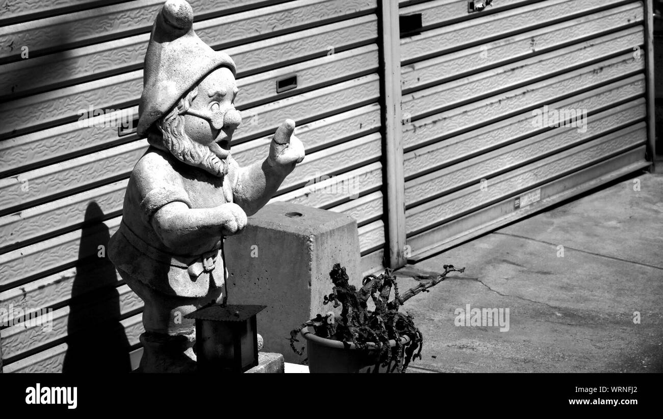 Gnome Black and White Stock Photos & Images - Alamy