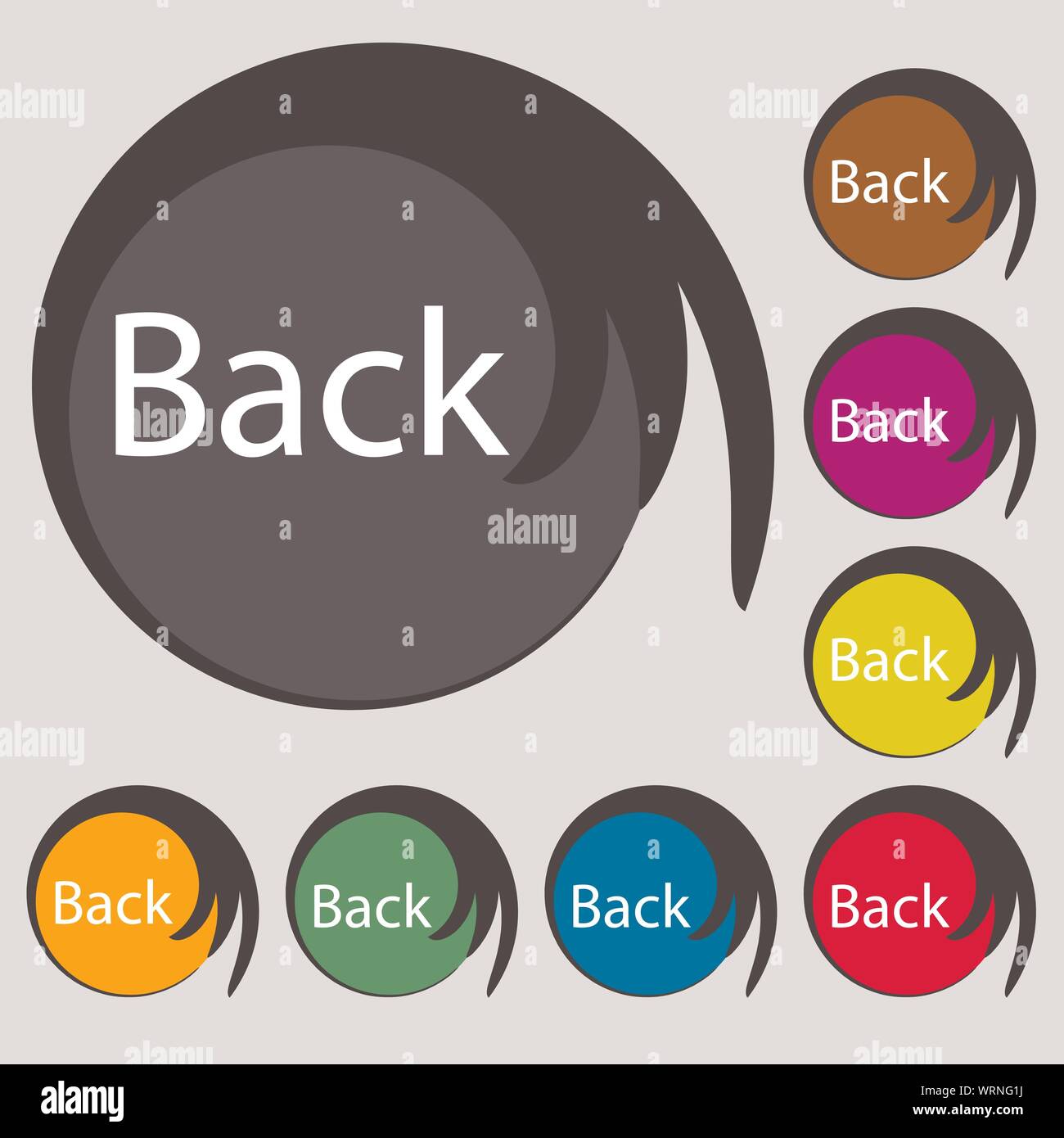 Back button hi-res stock photography and images - Alamy