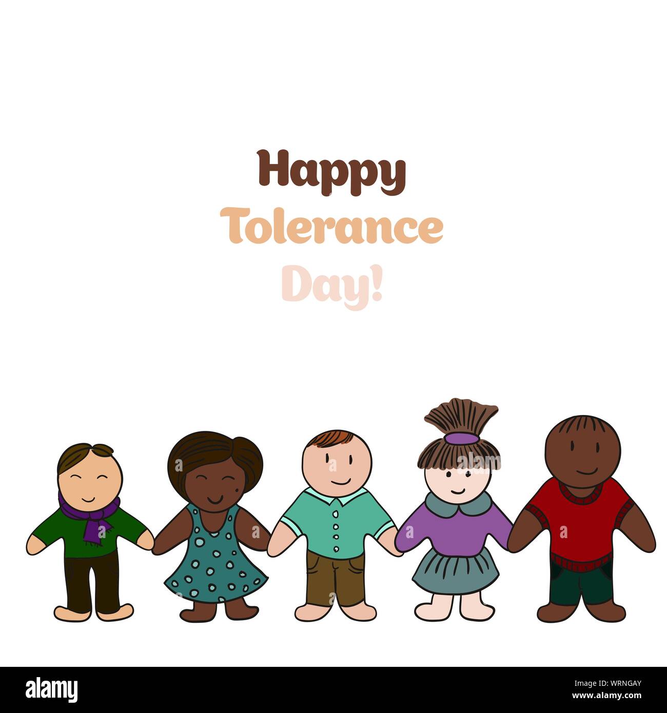 Joining children Stock Vector Images - Alamy