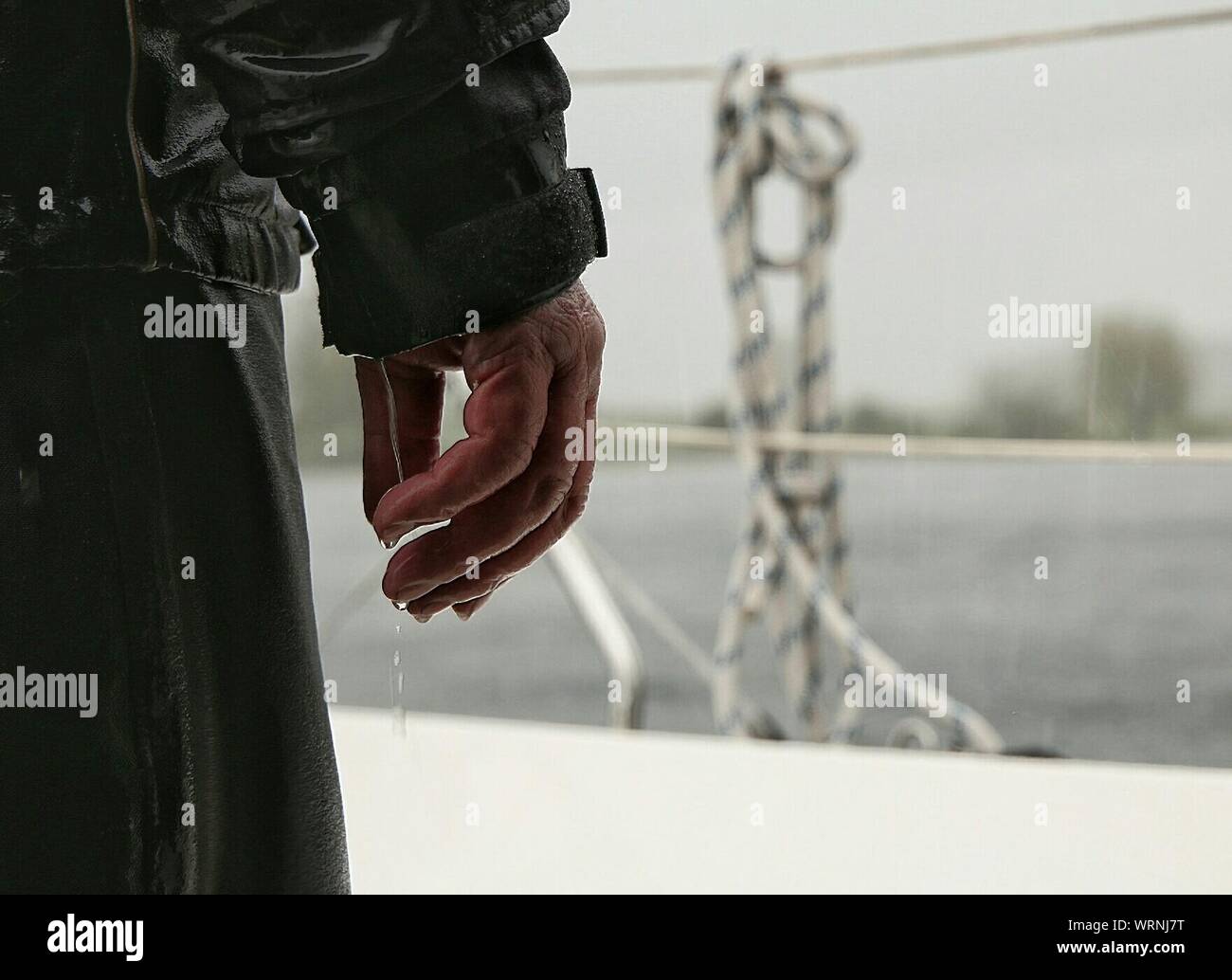 Close-up Mid Section Of A Man Stock Photo - Alamy