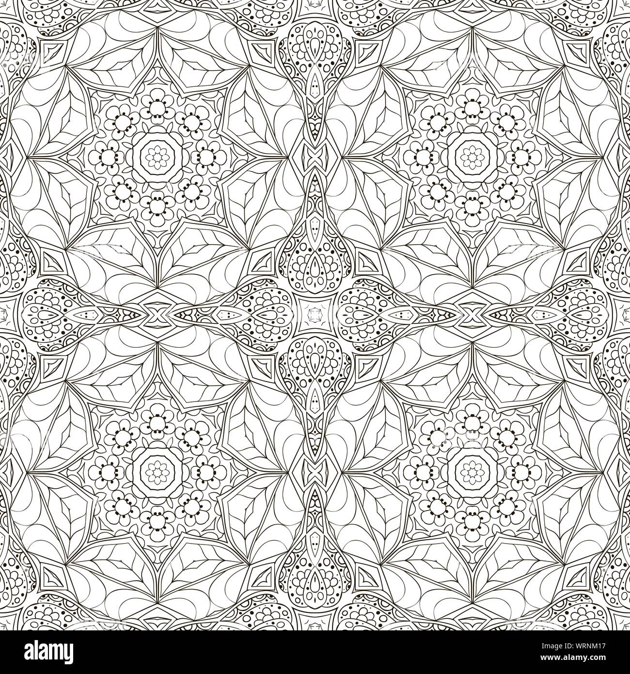 Seamless pattern for material printing Cut Out Stock Images & Pictures - Alamy
