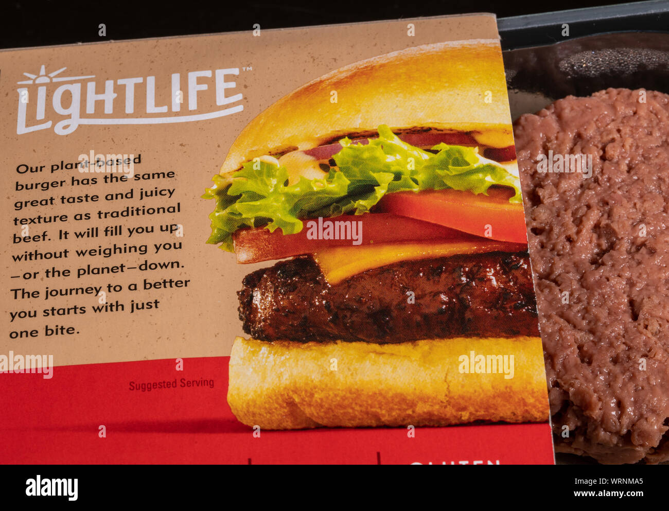 Plant based burger hi-res stock photography and images - Alamy