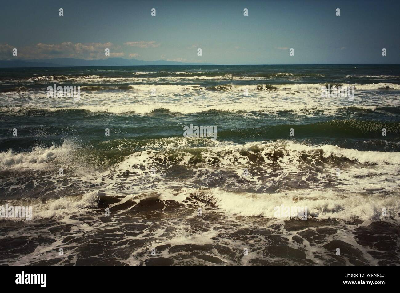 Wavy sea hi-res stock photography and images - Alamy