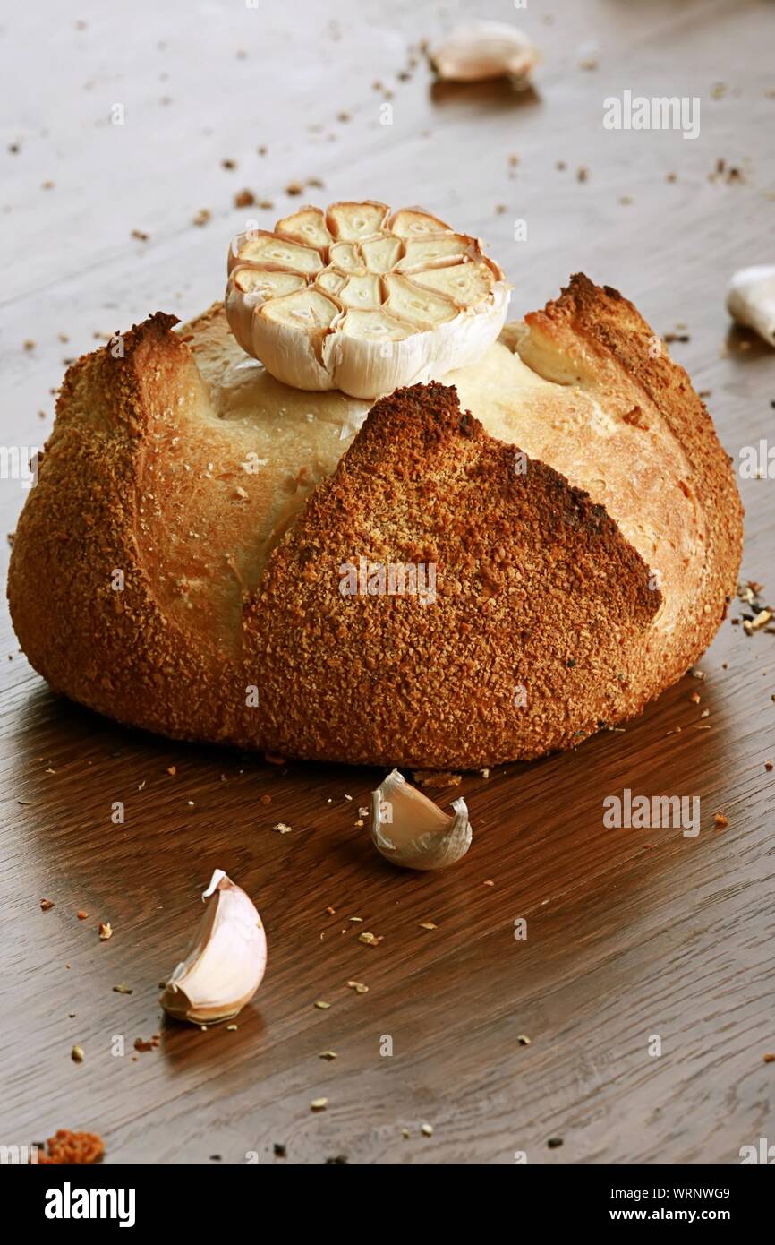 Garlic cross section hi-res stock photography and images - Alamy