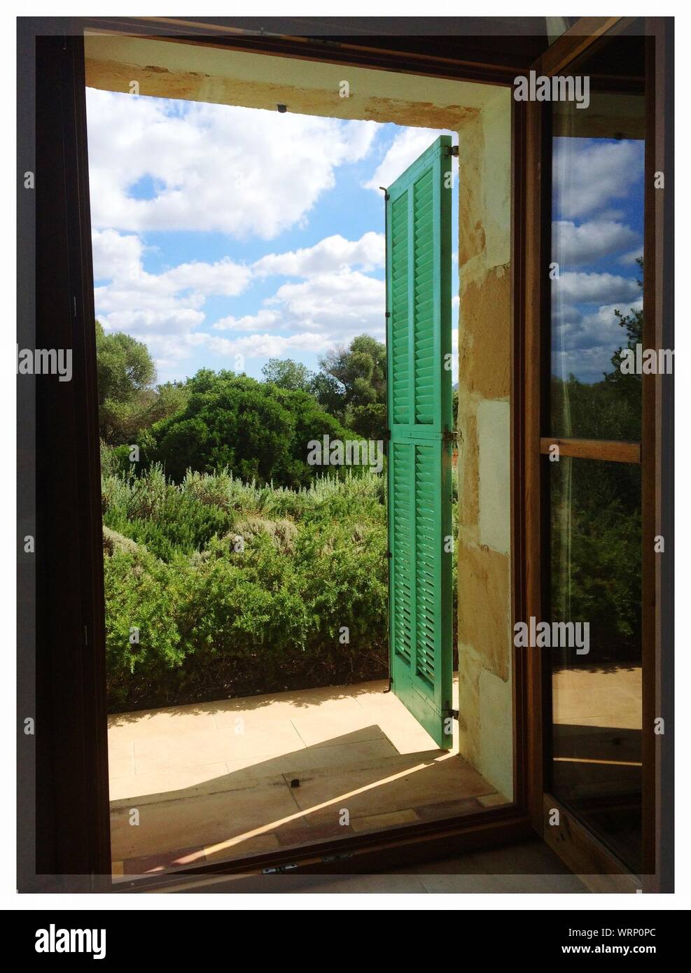 Shutter of window Cut Out Stock Images & Pictures - Alamy