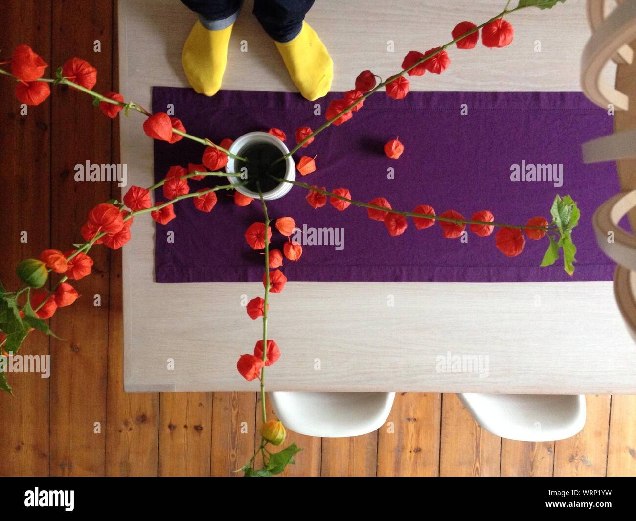 Foot table hi-res stock photography and images - Alamy