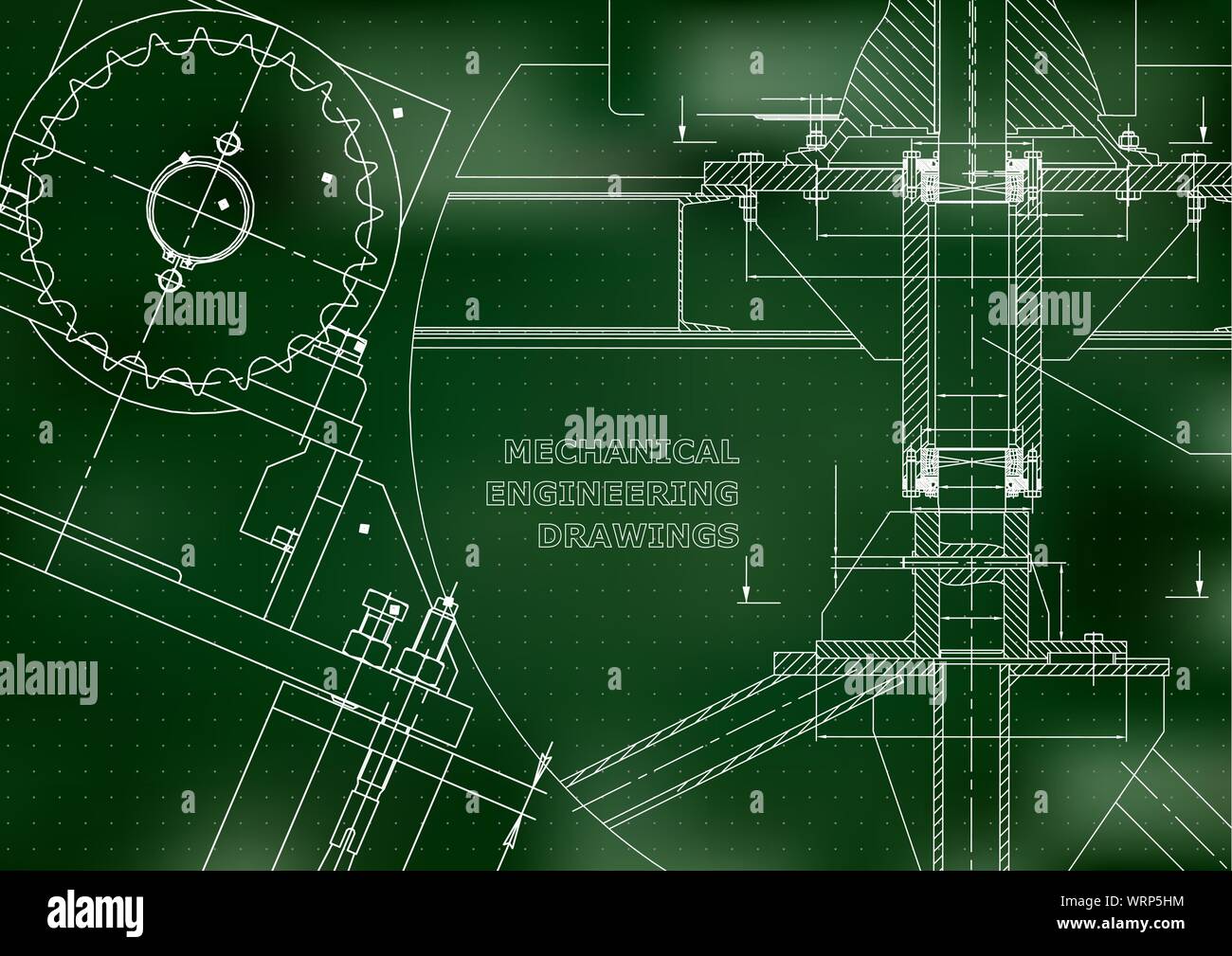 Blueprints. Mechanical construction. Technical Design. Engineering ...