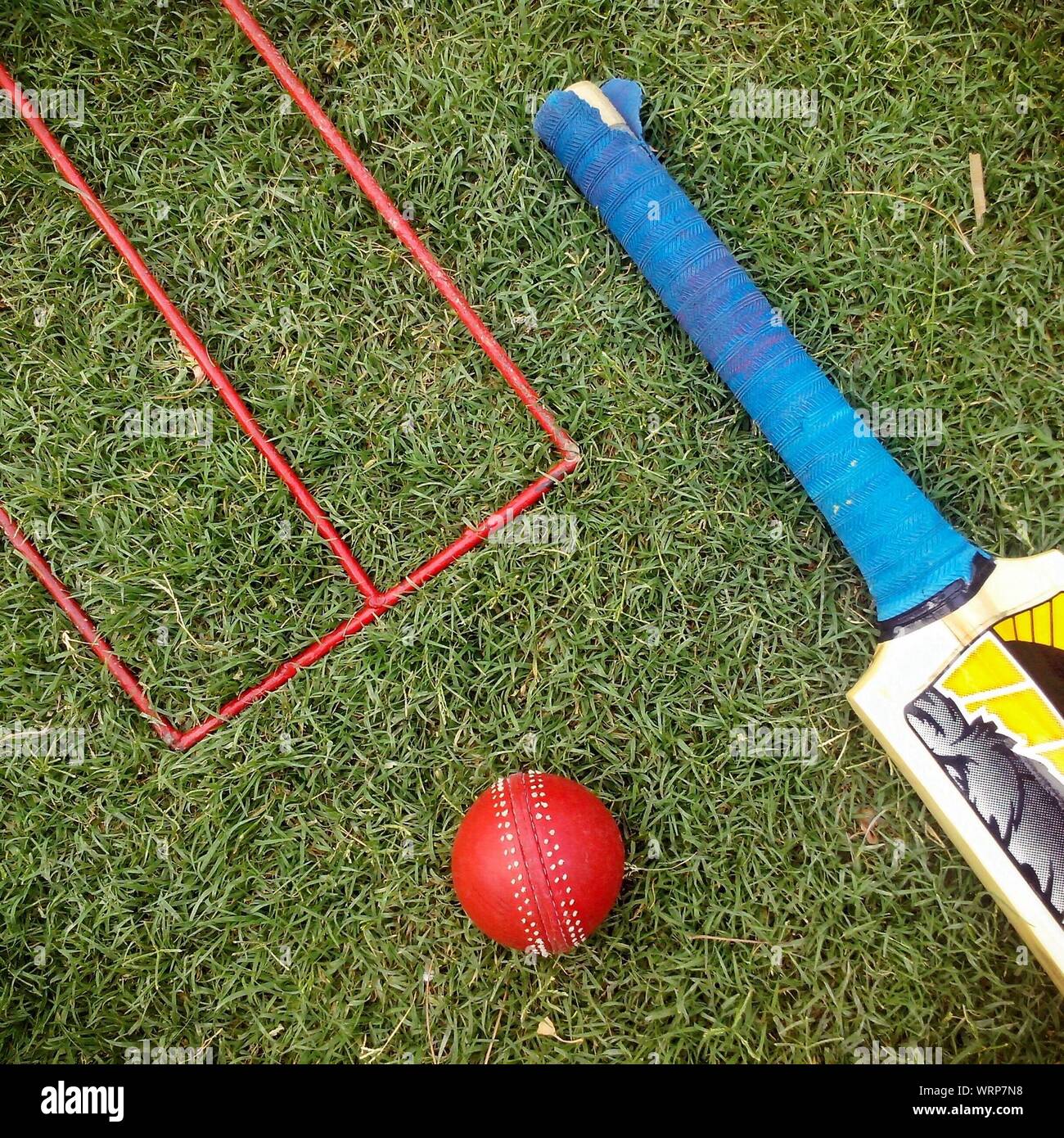 Red Ball Cricket High Resolution Stock Photography and Images - Alamy