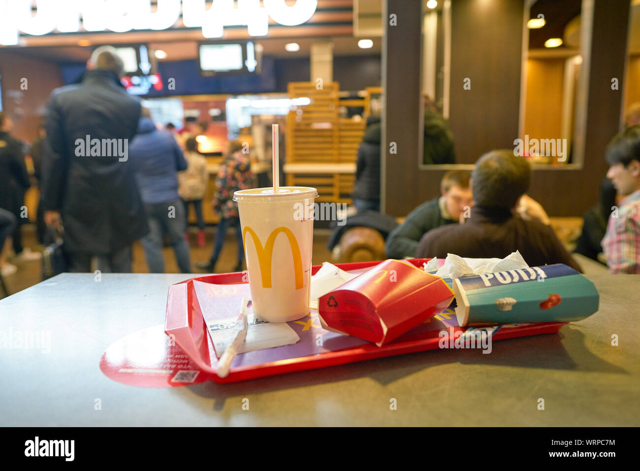 Mcdonalds Food On Table High Resolution Stock Photography and Images ...