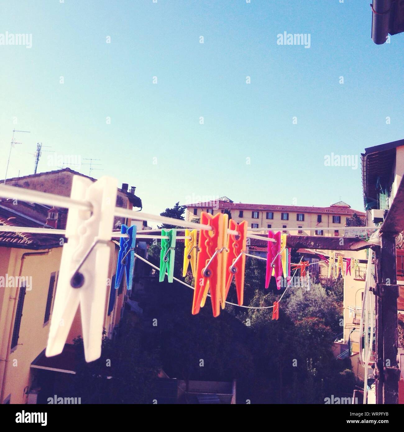 Clothes clips hi-res stock photography and images - Alamy