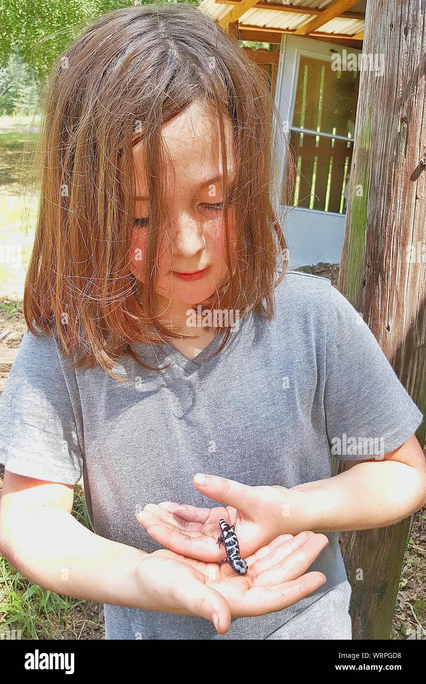 Holding lizard hi-res stock photography and images - Alamy