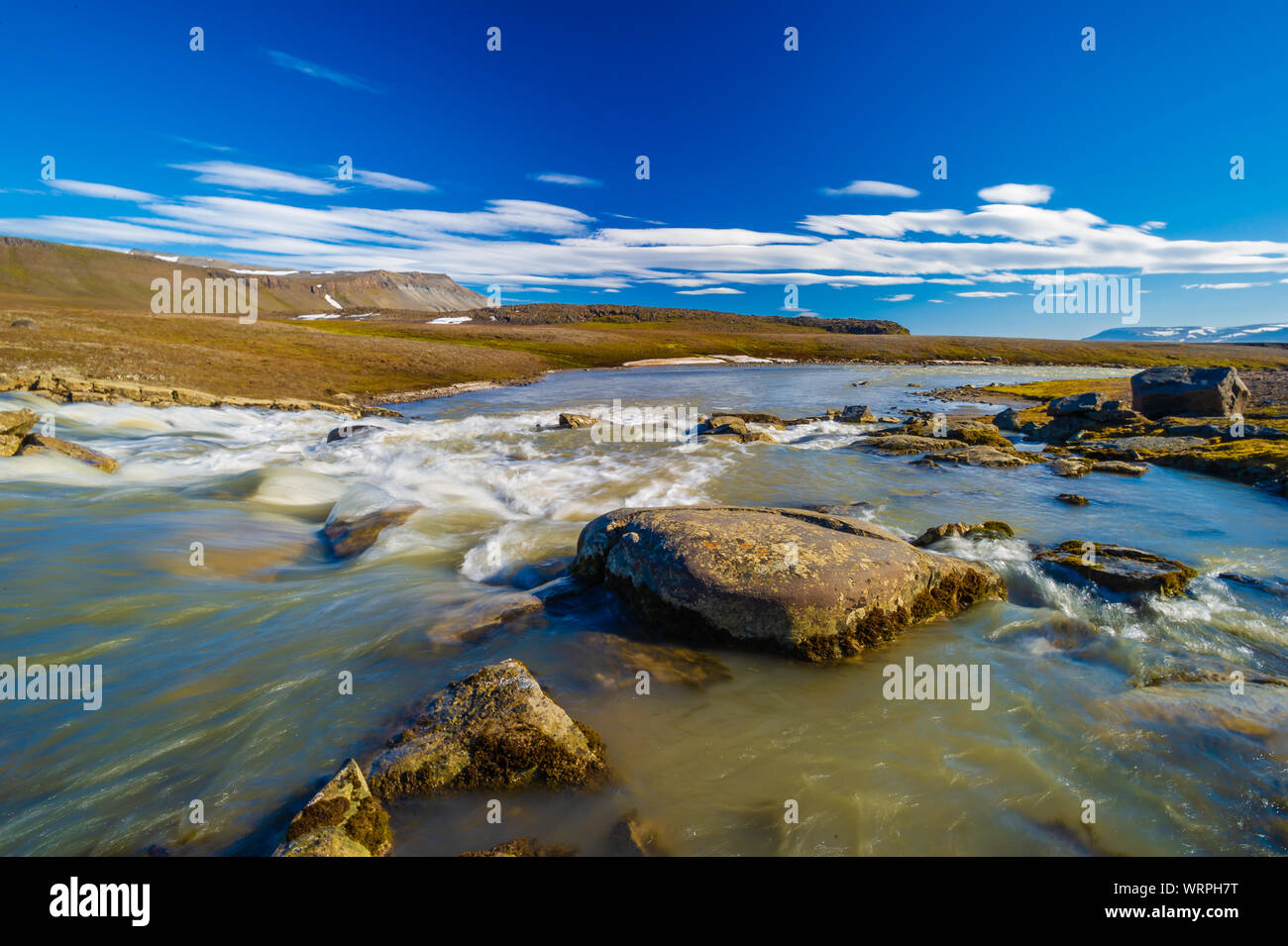 Rocky beach, Barentsoya, Svalbard, Norway Stock Photo - Alamy