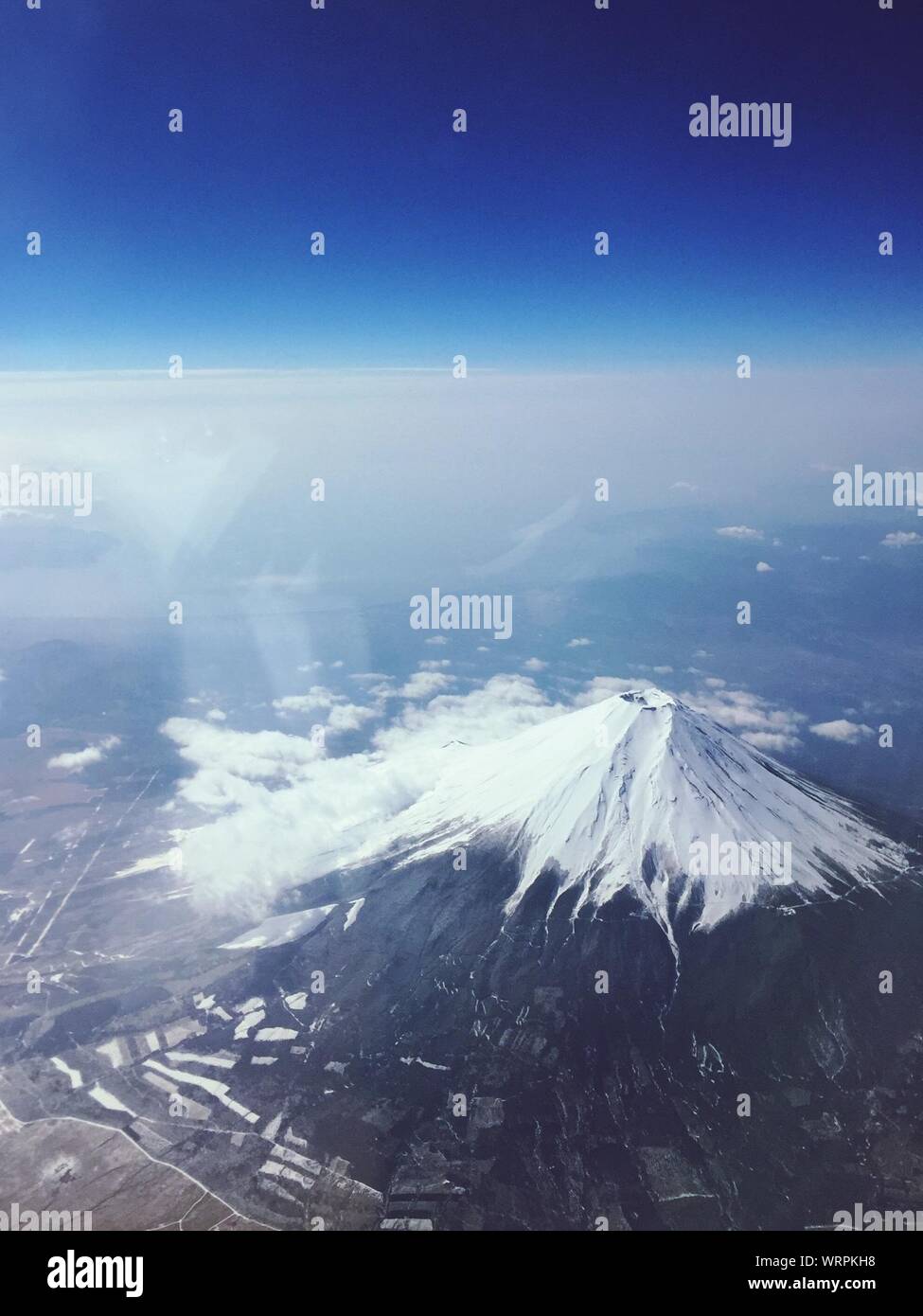 Mt fuji aerial view hi-res stock photography and images - Alamy