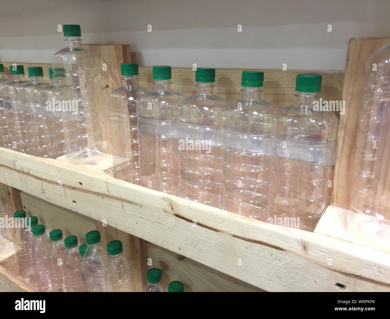 Empty drink shelf hi-res stock photography and images - Alamy