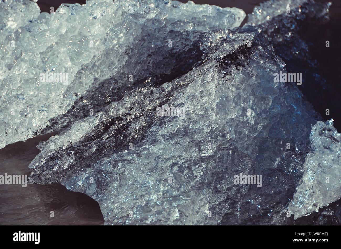 Ice on rock in river hi-res stock photography and images - Alamy