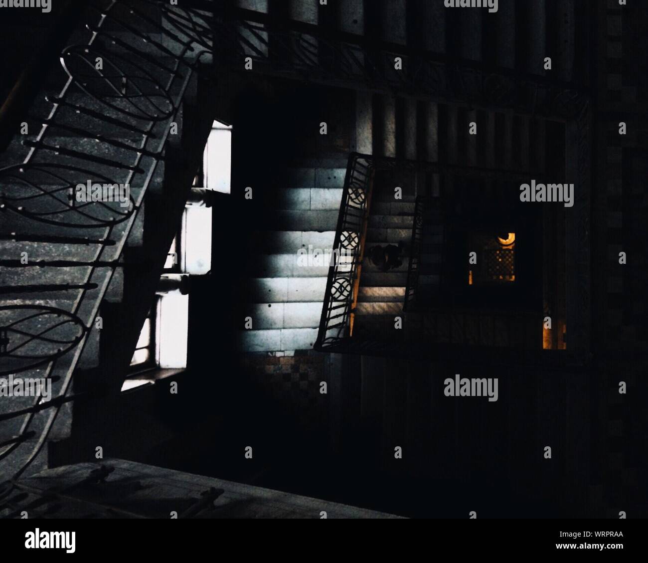 Steps from above hi-res stock photography and images - Alamy