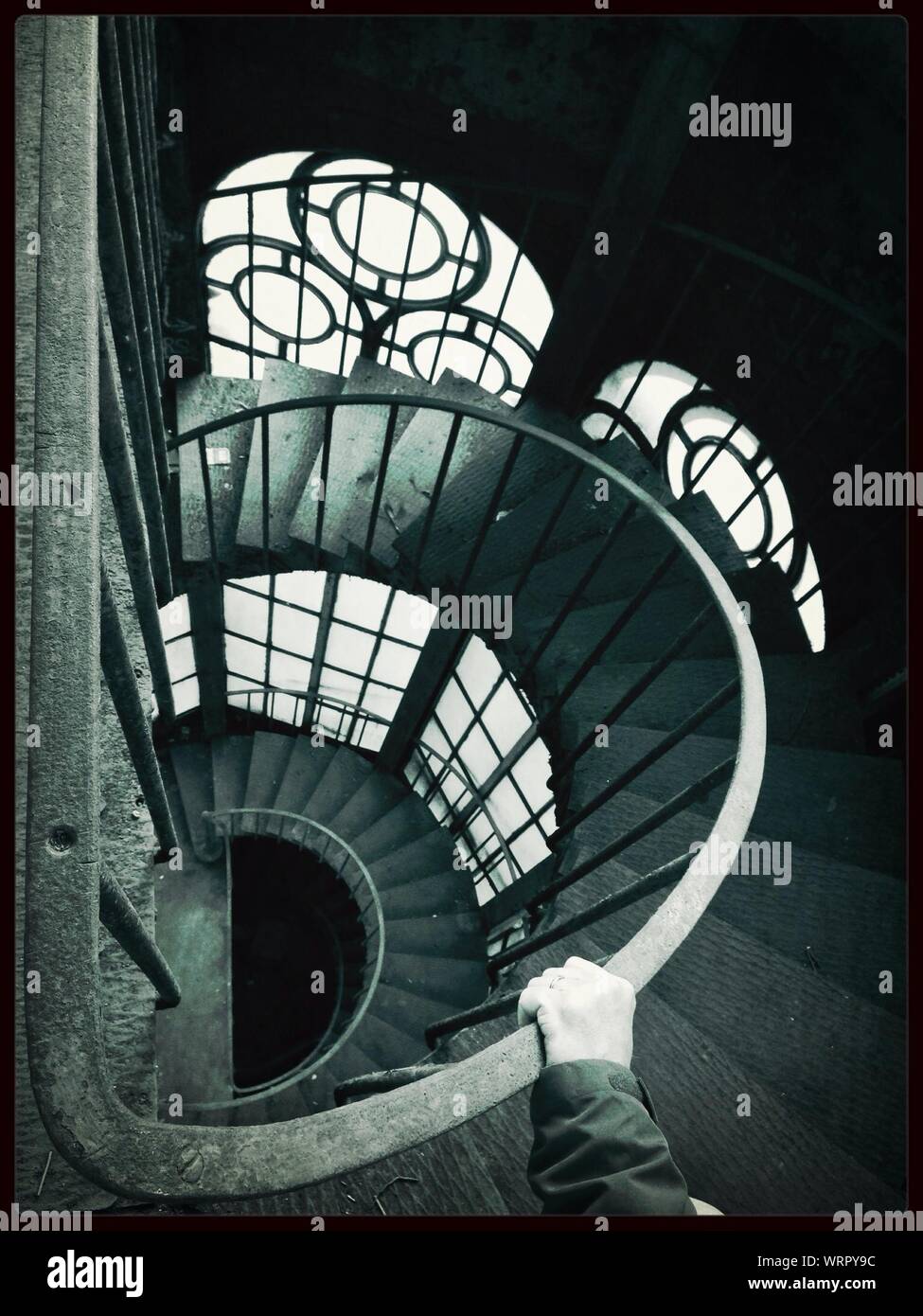Hand railing hi-res stock photography and images - Alamy