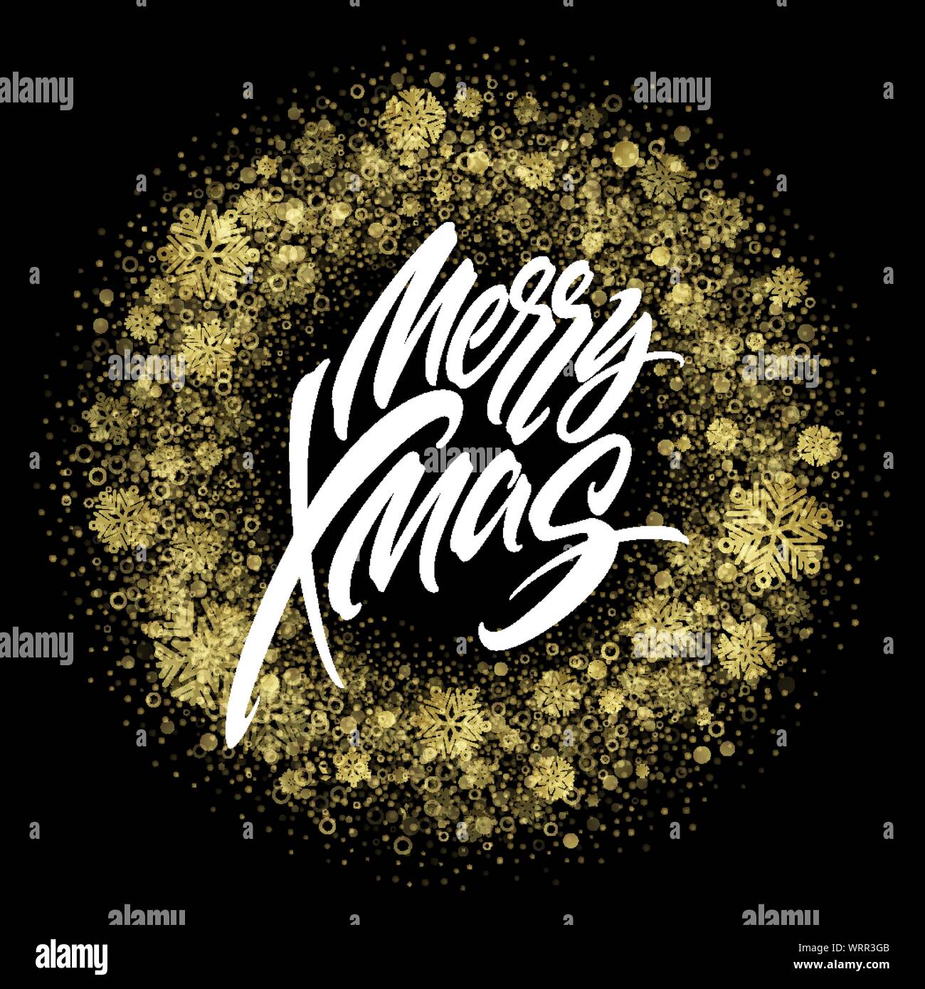 Merry christmas poster copy Stock Vector Images - Alamy