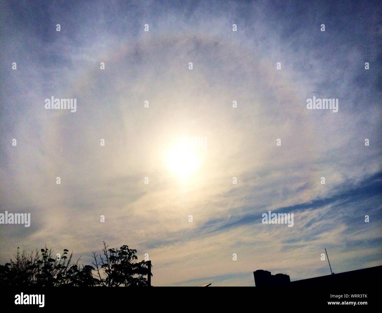 The sun bursting through clouds hi-res stock photography and images - Alamy