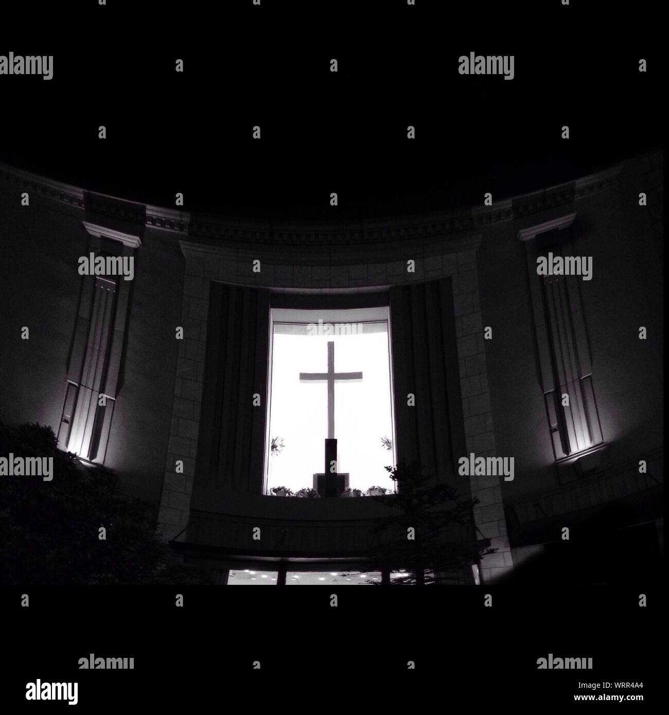 Cross Through Window High Resolution Stock Photography and Images - Alamy