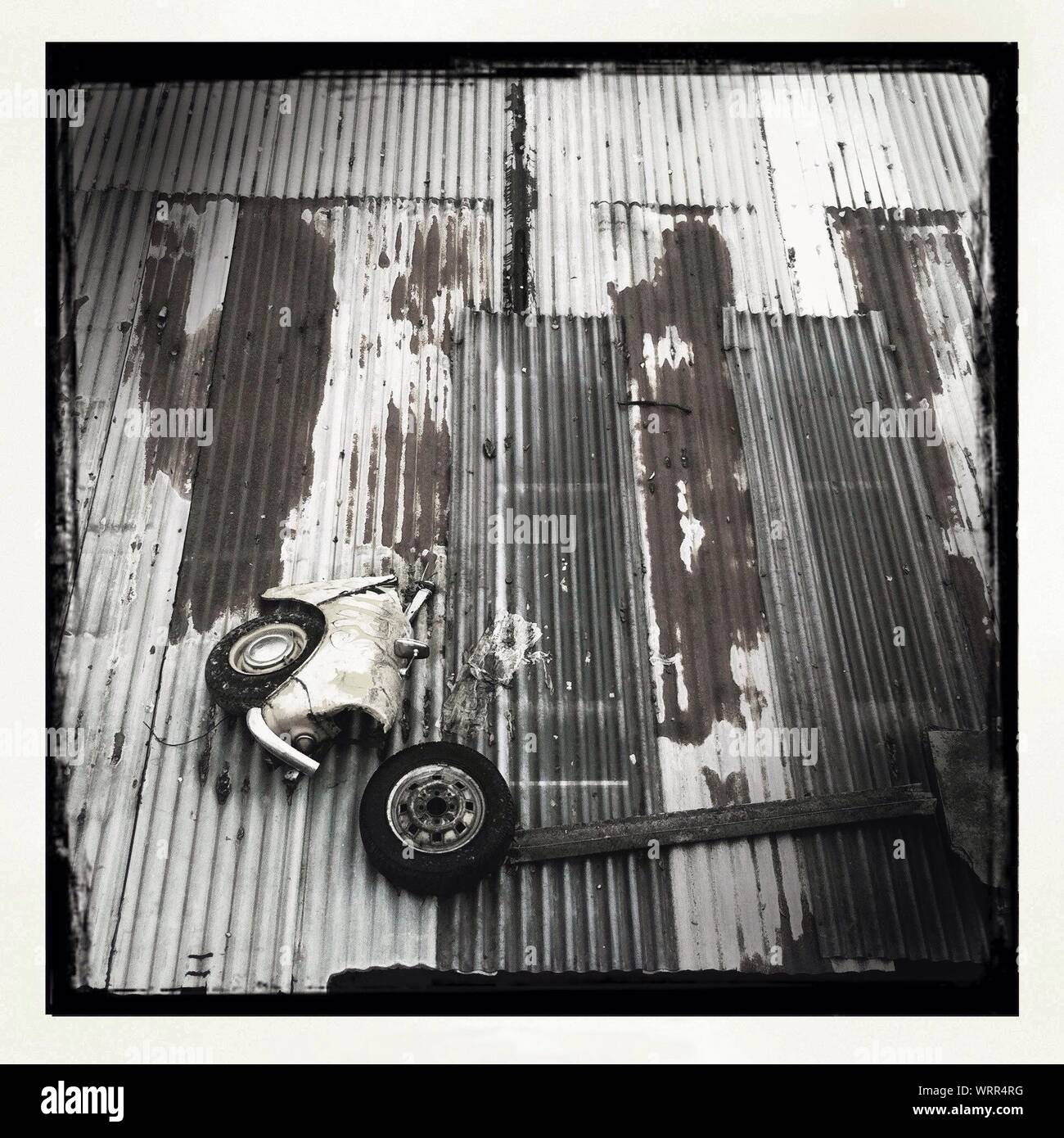 Broken Scooter High Resolution Stock Photography and Images - Alamy