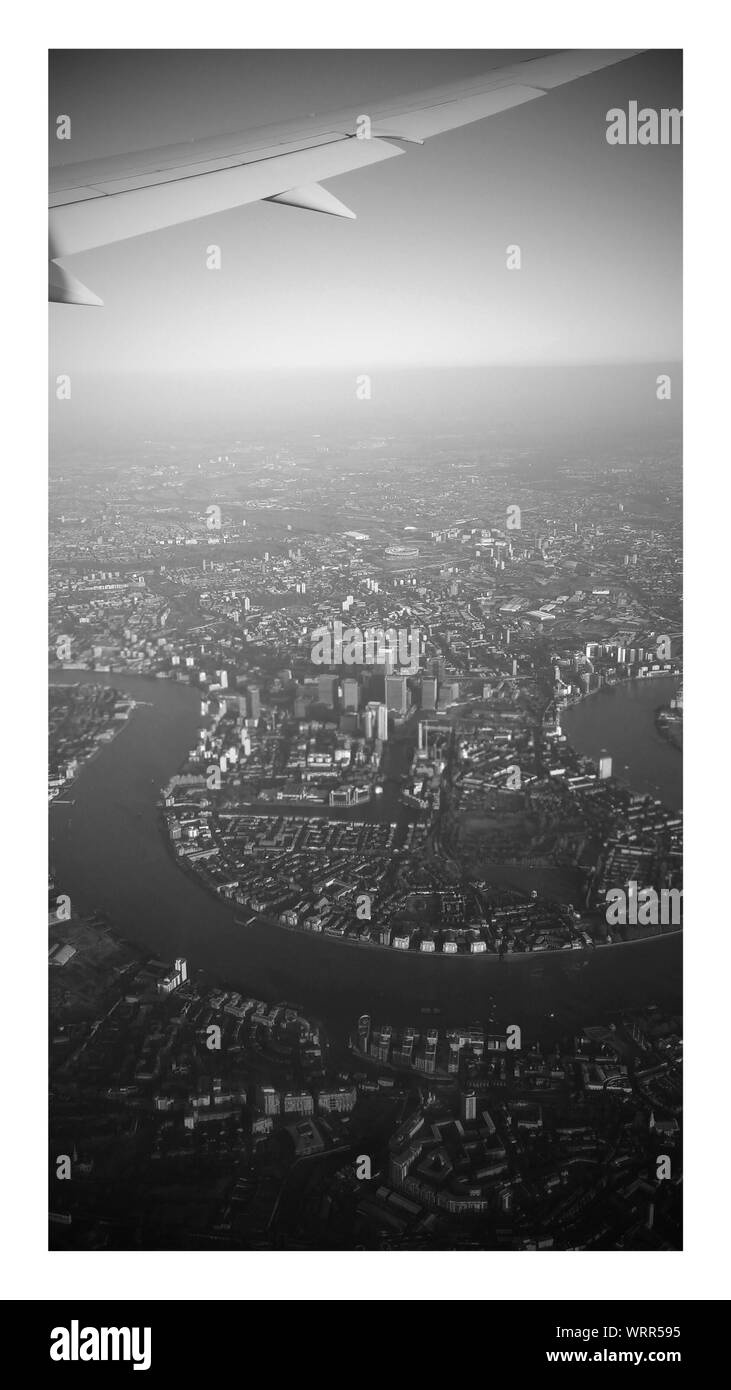 Cityscape clear sky architecture Cut Out Stock Images & Pictures - Alamy