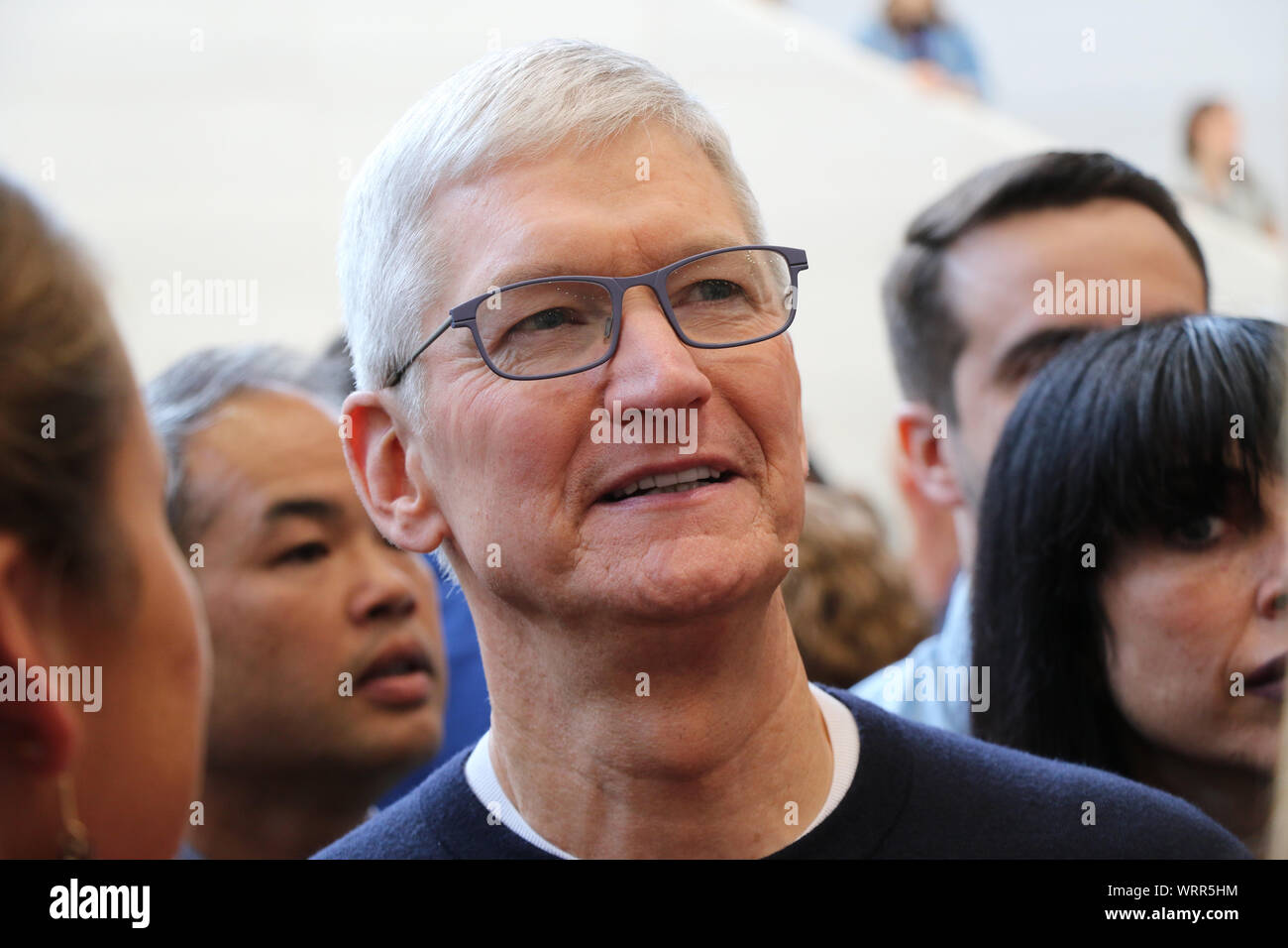 Cupertino, USA. 10th Sep, 2019. Tim Cook, managing director of Apple ...