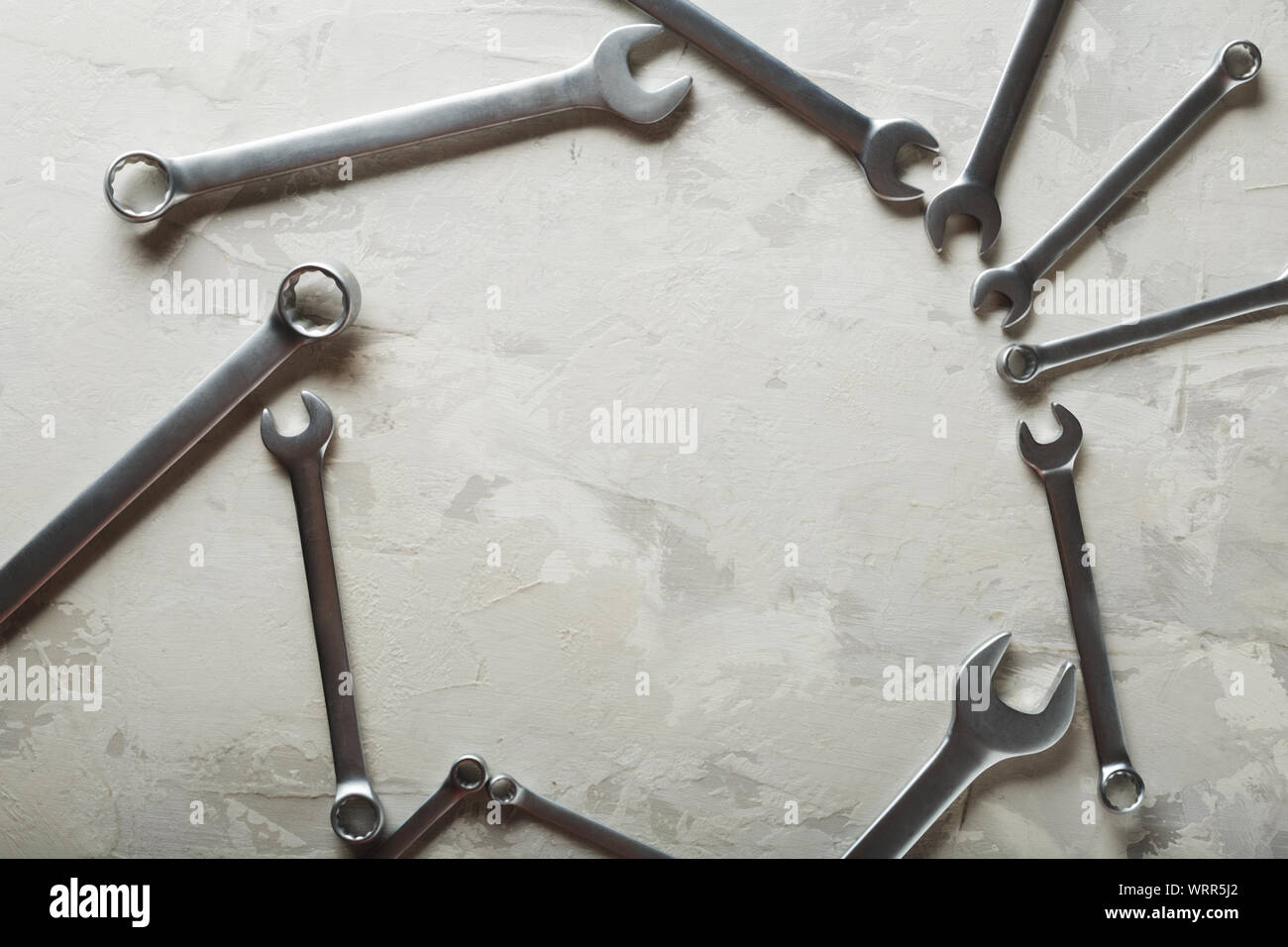 Spanners of all sizes hi-res stock photography and images - Alamy