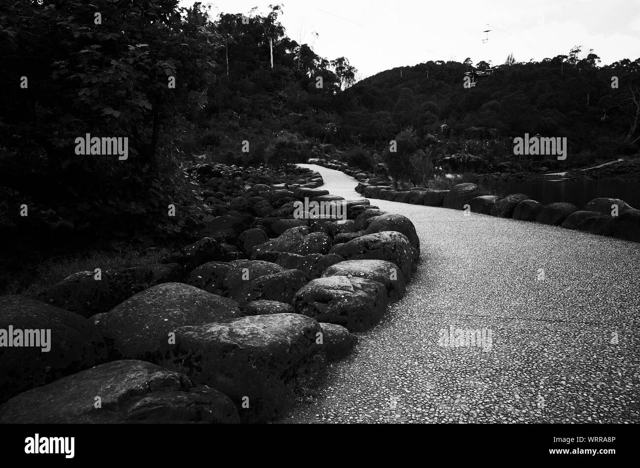 Stones road hi-res stock photography and images - Alamy