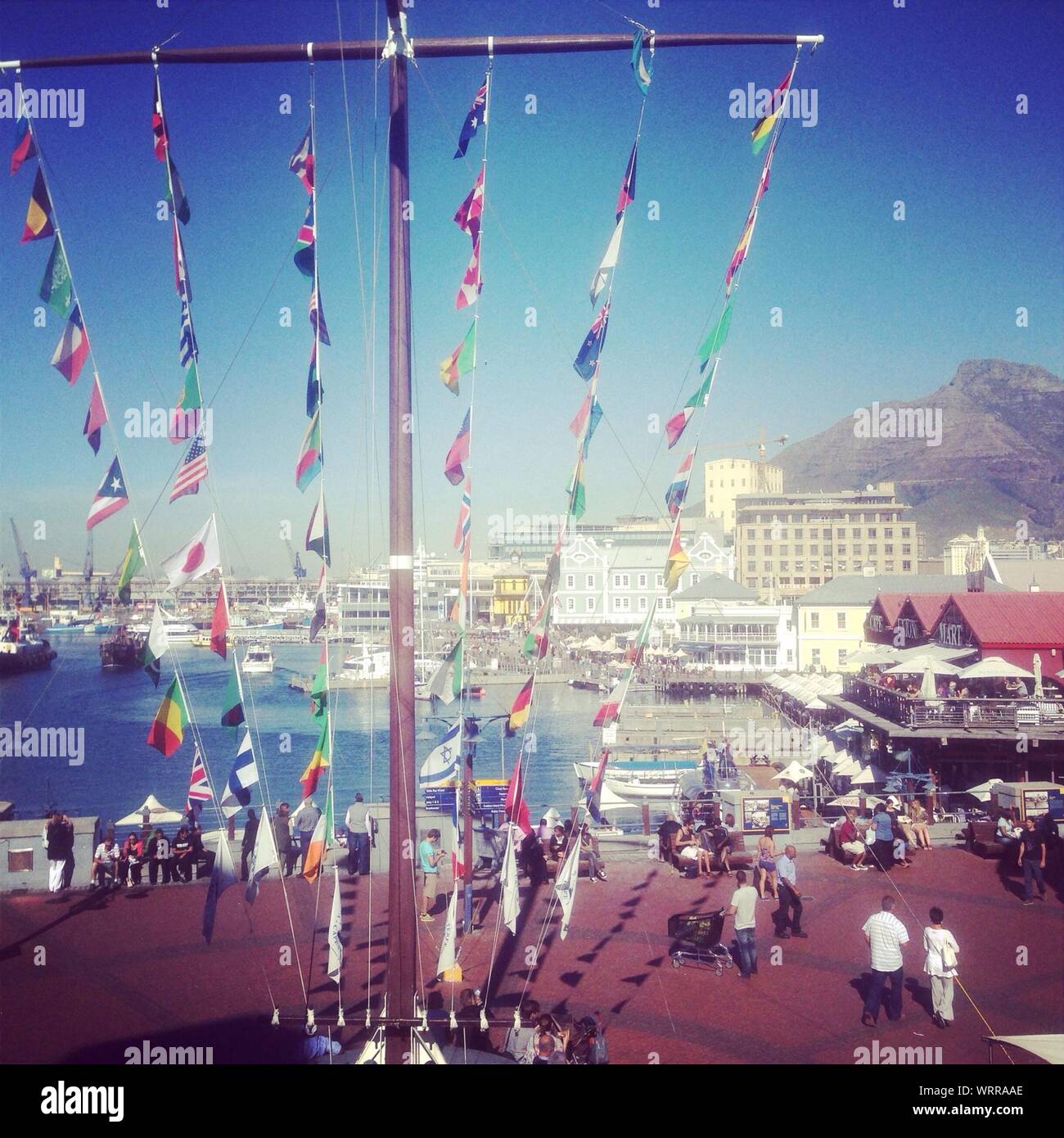 Harbor flags hi-res stock photography and images - Alamy