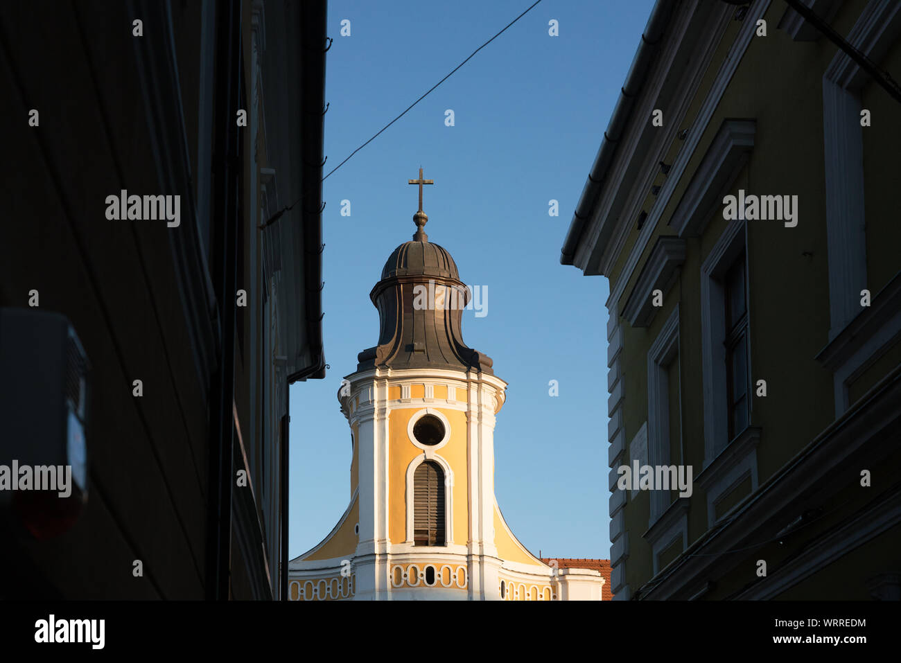 Cluj street scene Stock Photo - Alamy
