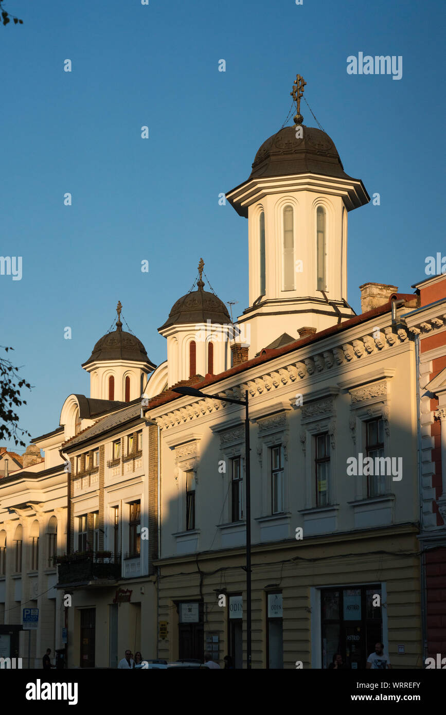 Cluj street scene Stock Photo - Alamy