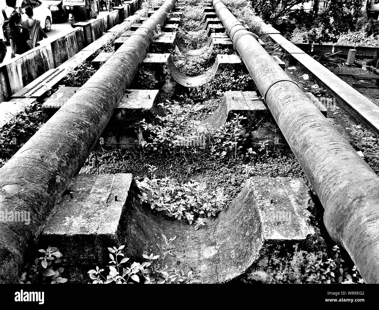 High angle pipes hi-res stock photography and images - Alamy