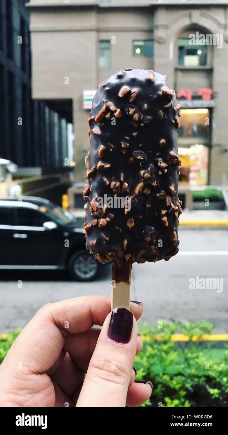 Popsicle woman one person hi-res stock photography and images - Alamy